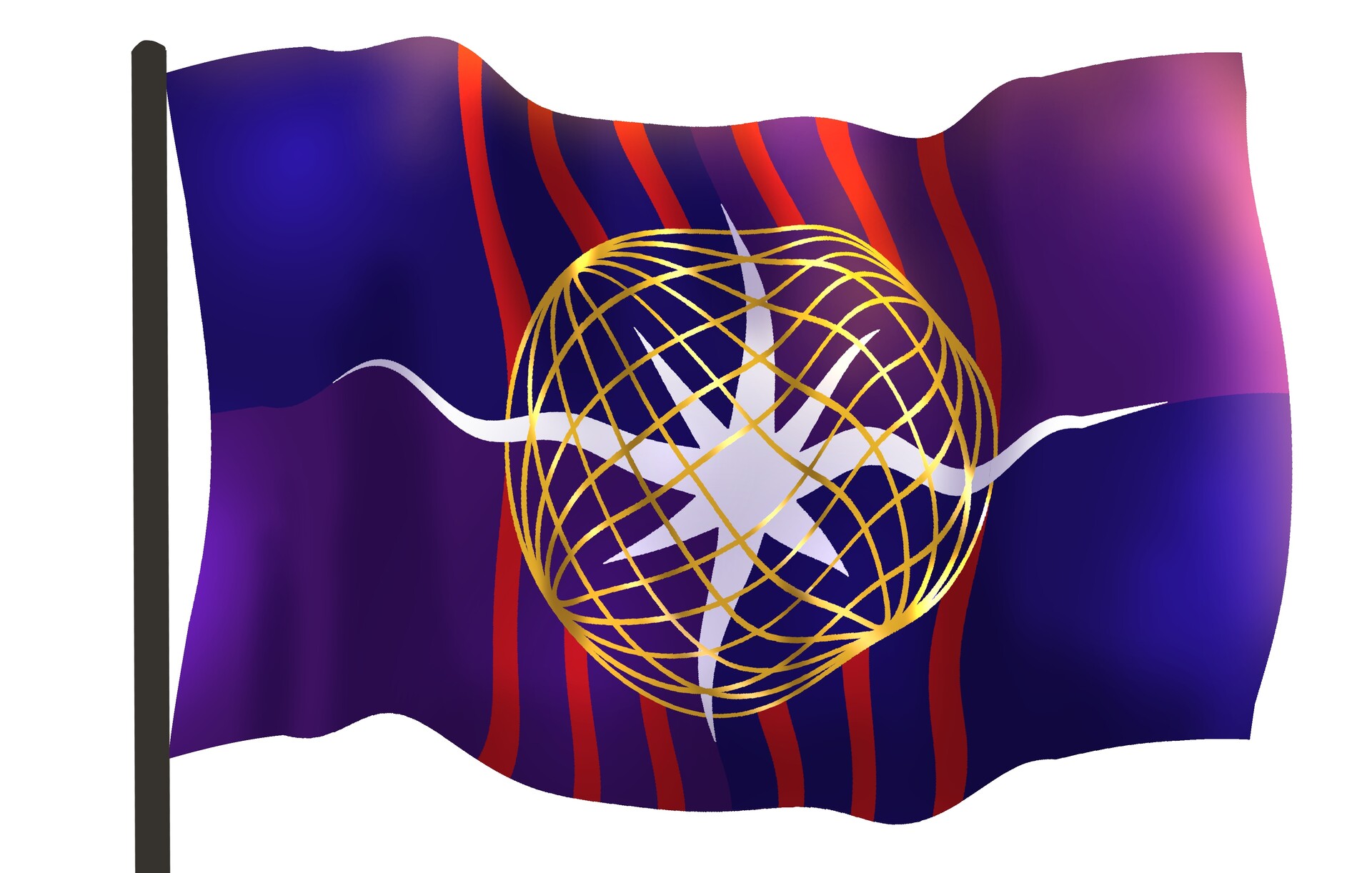 ArtStation - Atlas Flag