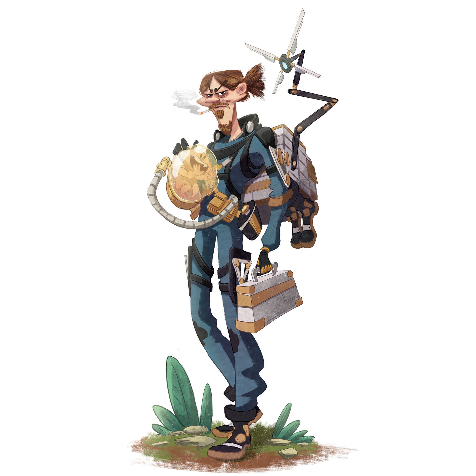 ArtStation - Sam - death stranding