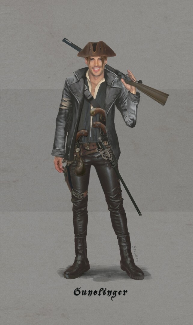 gunslinger concept art