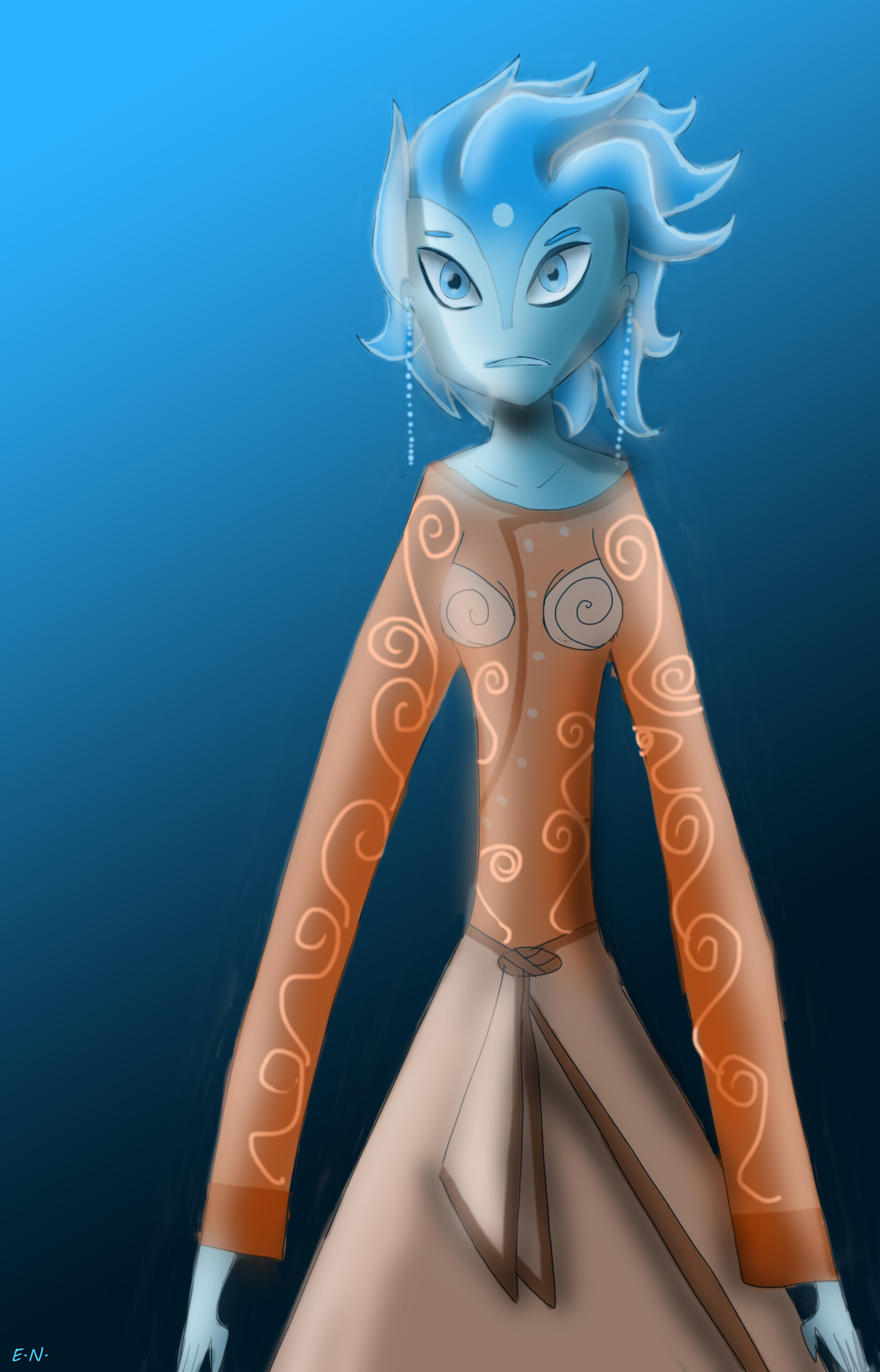 ArtStation - Phoenix girl