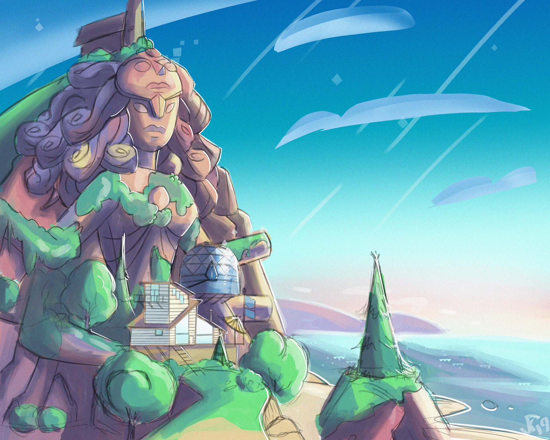 ArtStation - Steven's House