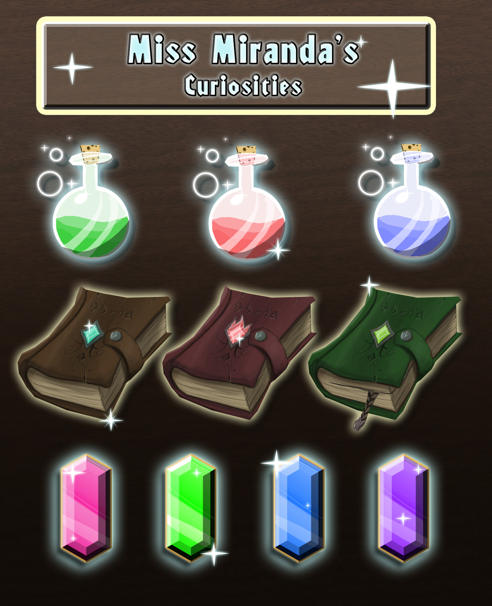 ArtStation - Magic Theme UI Props