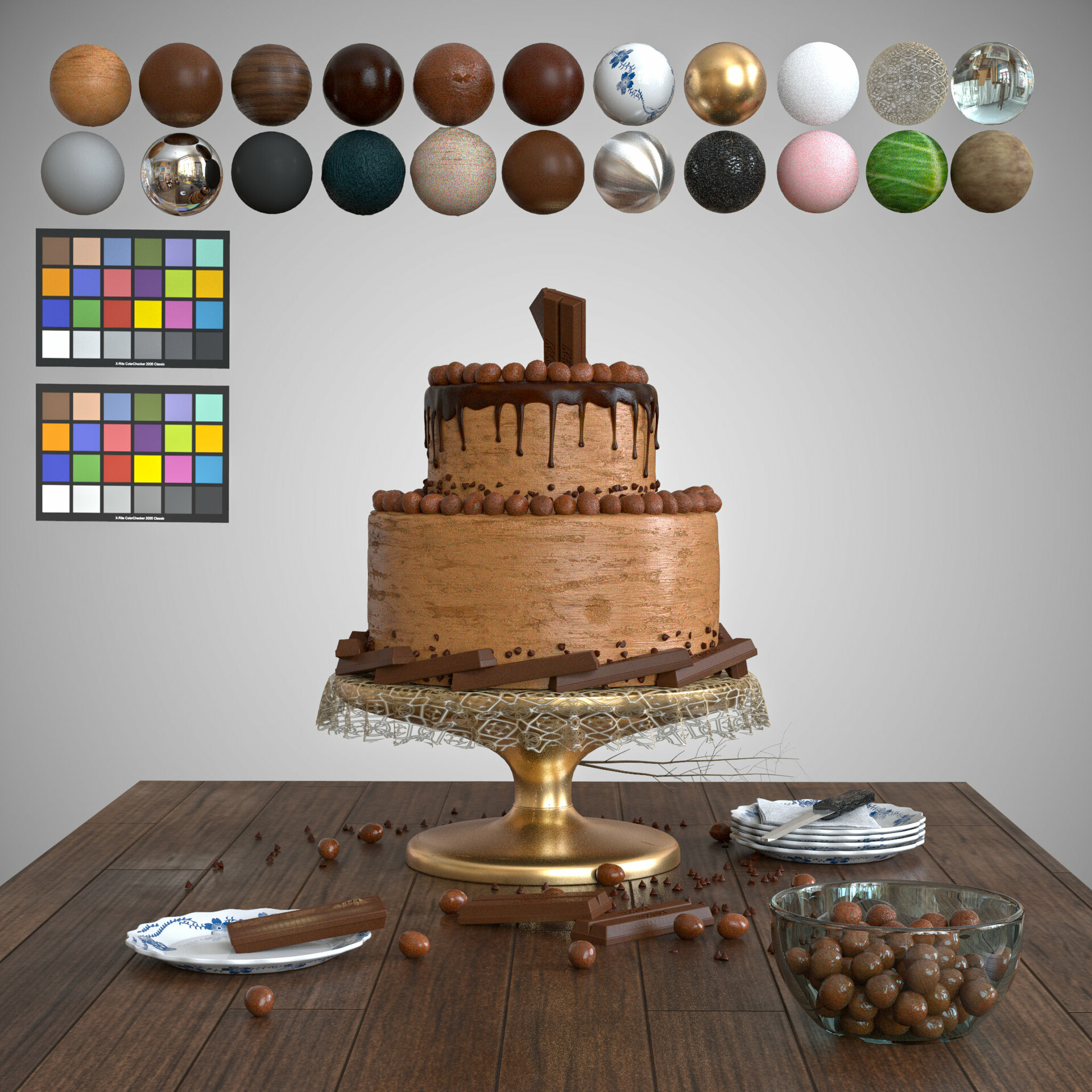 Veda Prashanth - Kitkat Nutties Cake