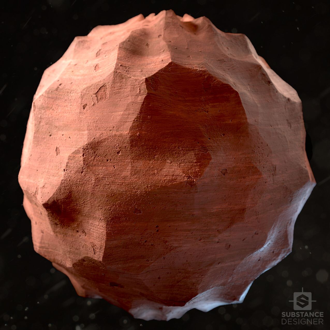 ArtStation - Wind Eroded Rock