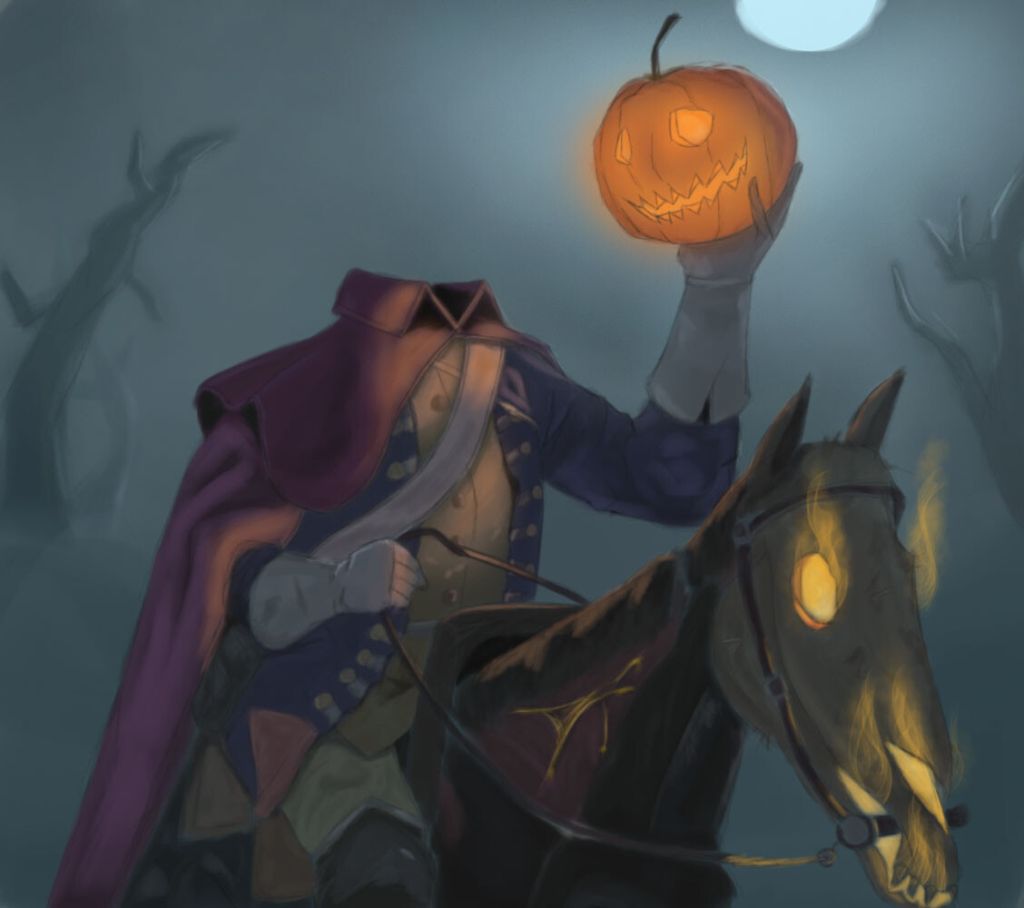 ArtStation - Headless horseman
