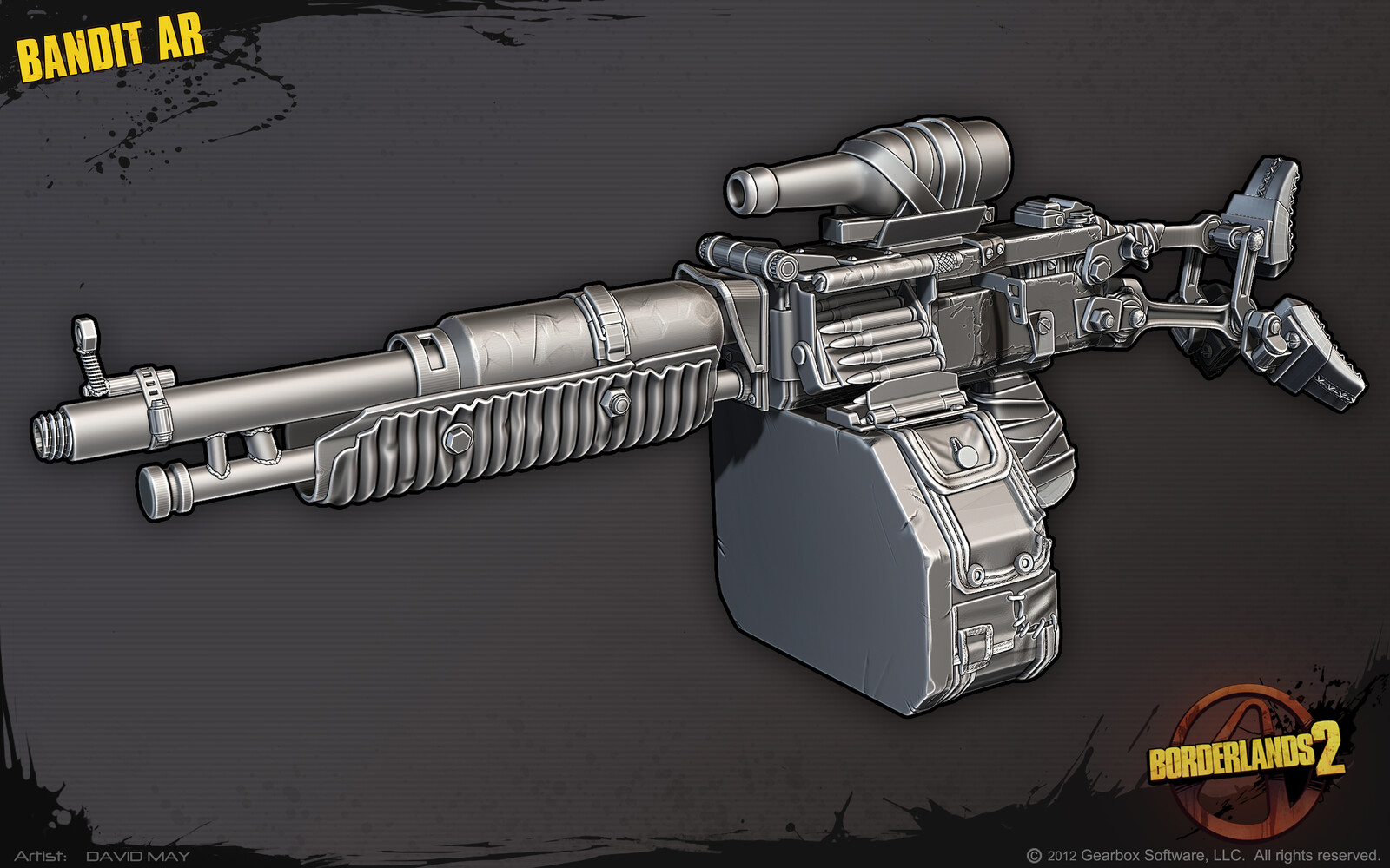 David May - Borderlands 2 Bandit Assualt Rifle