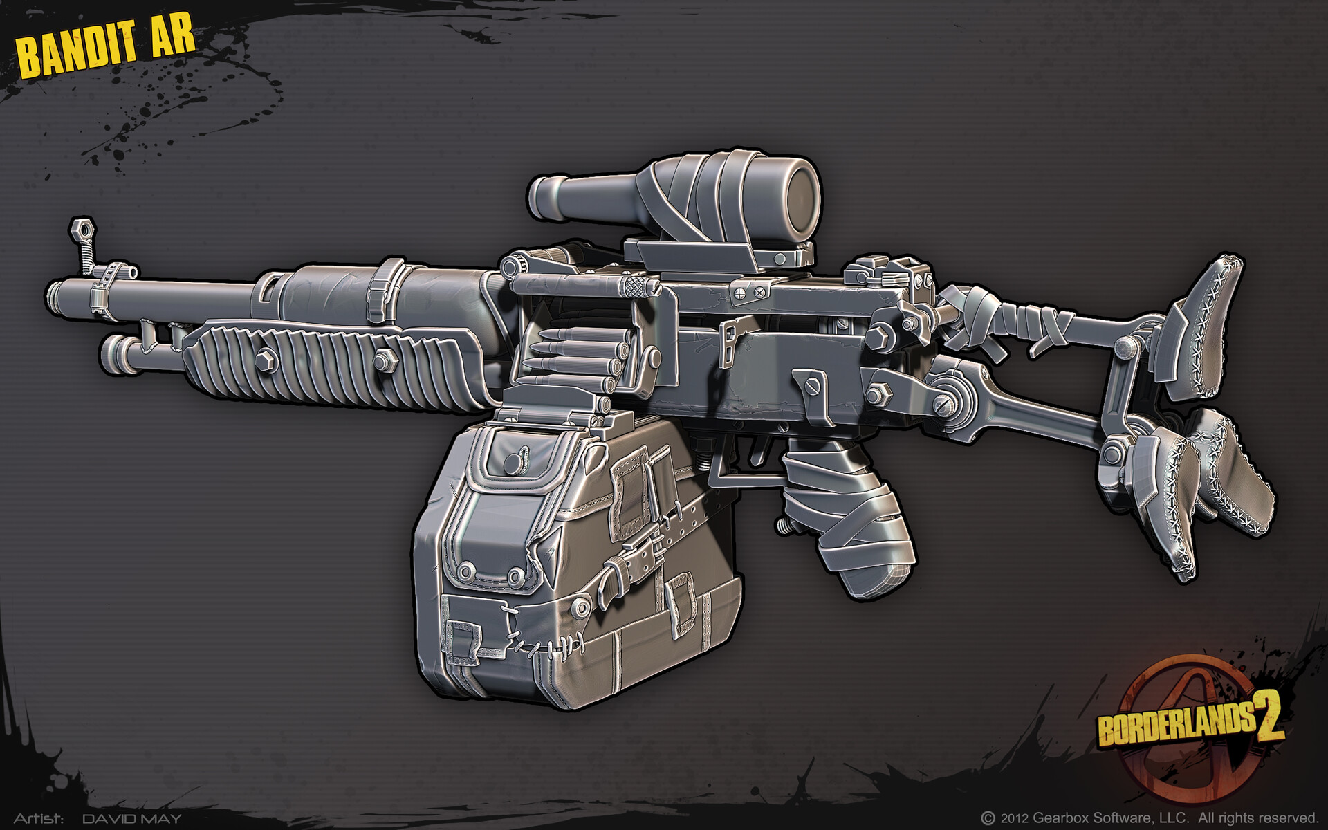 David May - Borderlands 2 Bandit Assualt Rifle