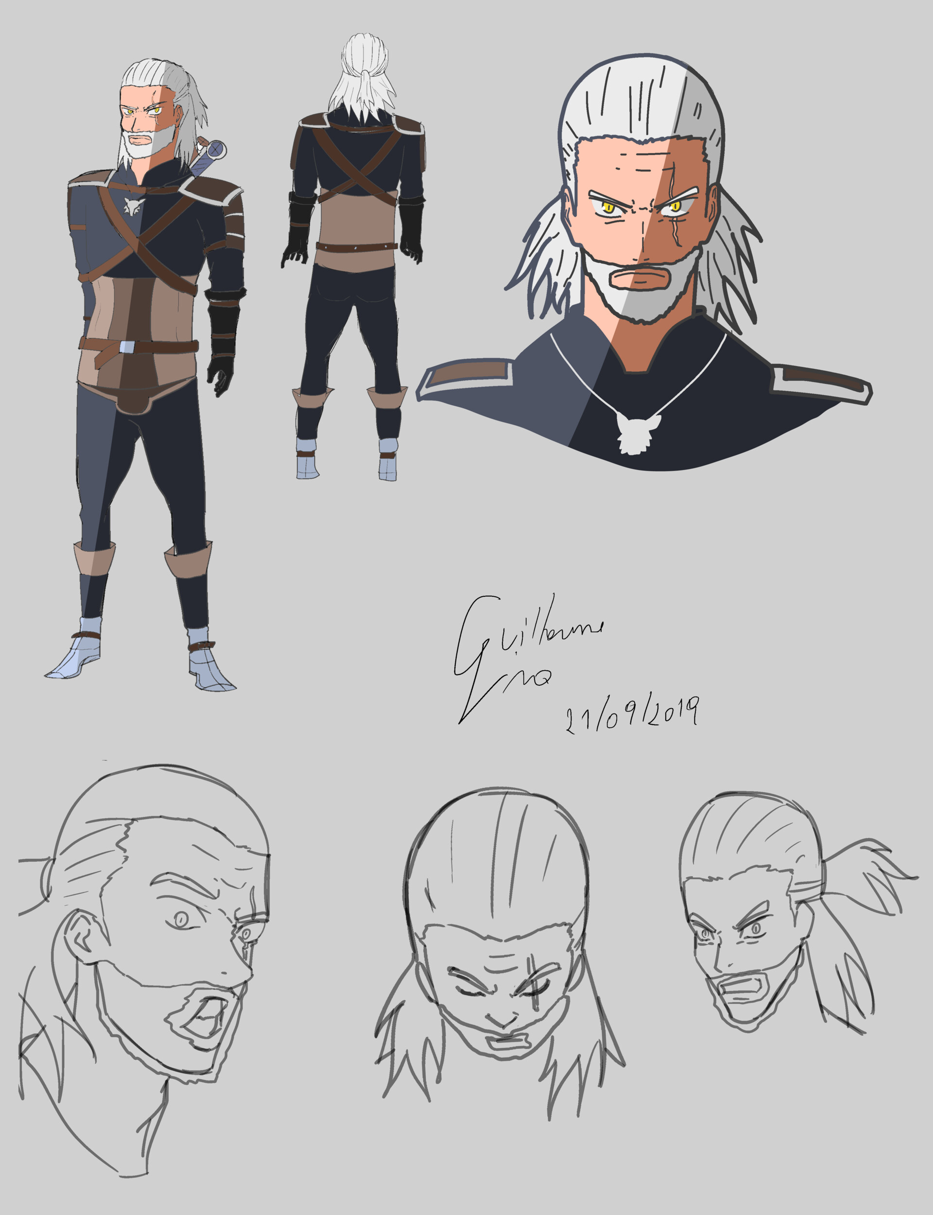 ArtStation - Geralt of Rivia