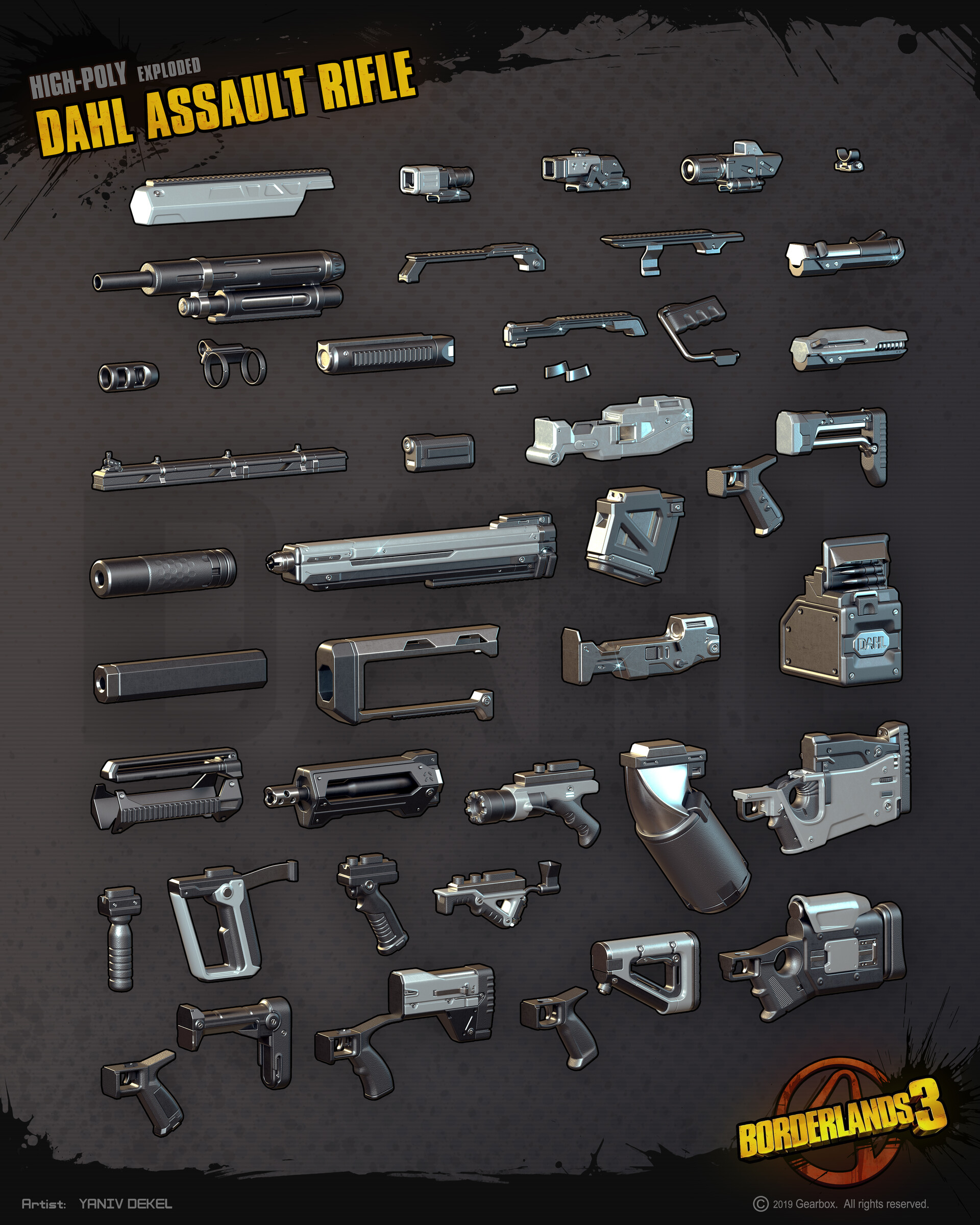 Liquid Development - Borderlands 3: All Guns by Liquid Development