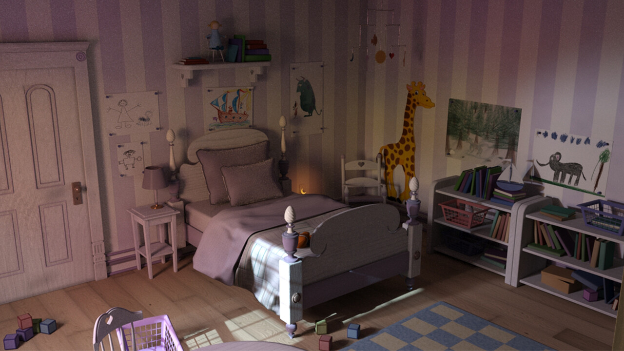 ArtStation Boo's Room From Monster Inc | atelier-yuwa.ciao.jp