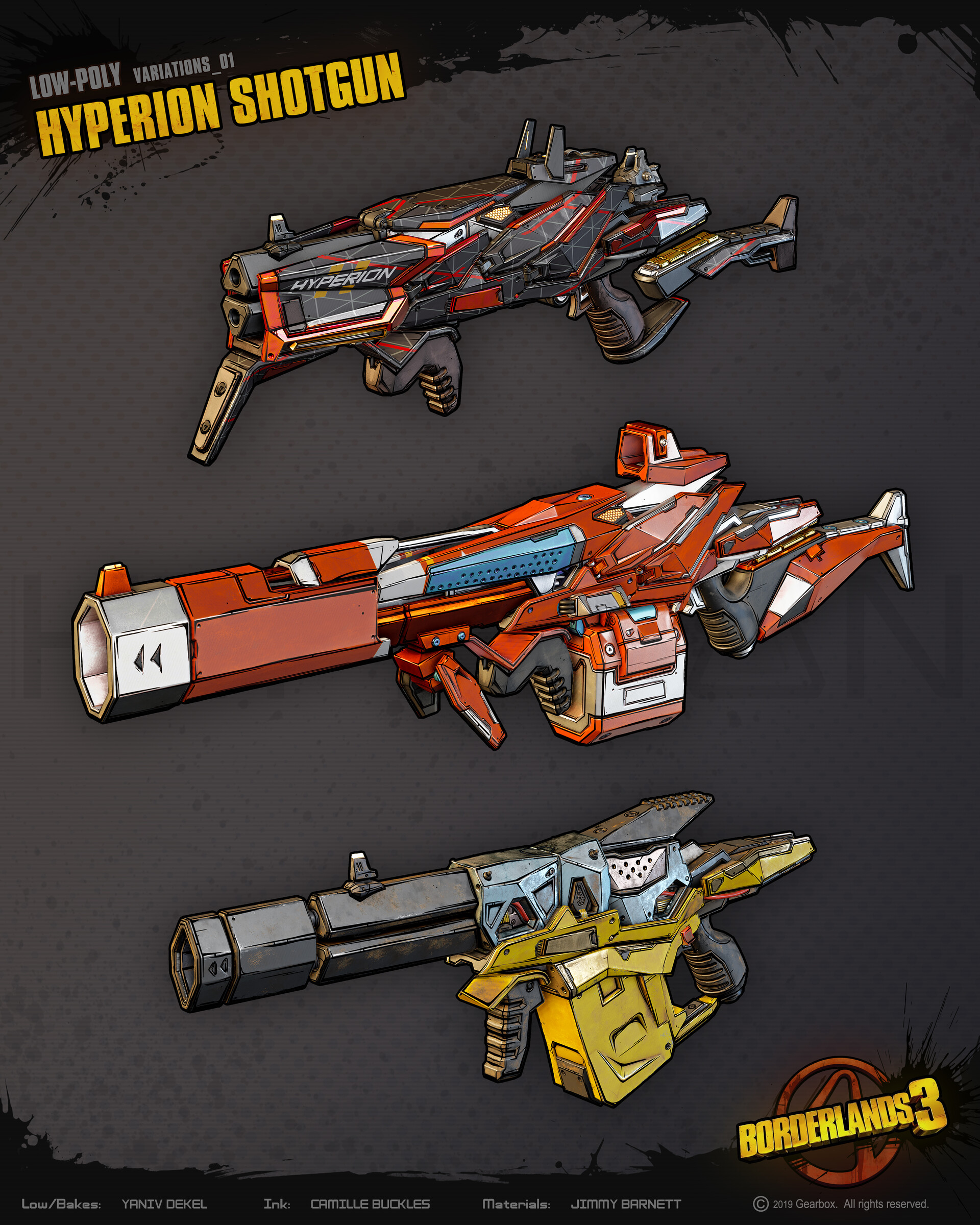 hyperion borderlands weapons
