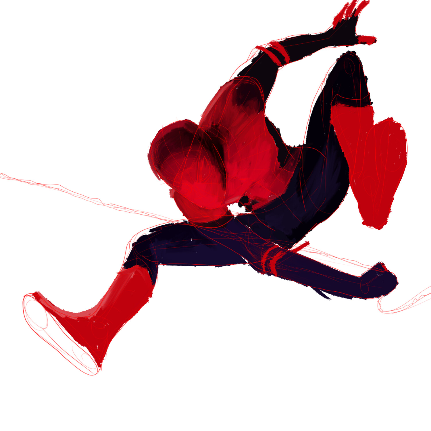 Lee Medcalf - Friendly neighbourhood Spider-man (speed paint)