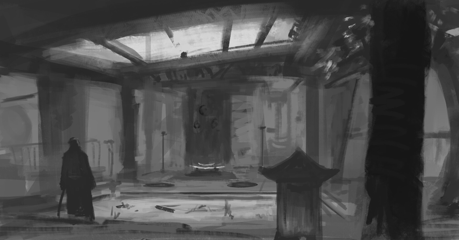 ArtStation - B&W study