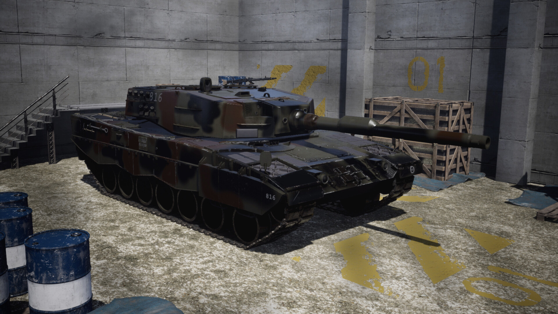 ArtStation - Leopard 2A4 in Unreal Engine.