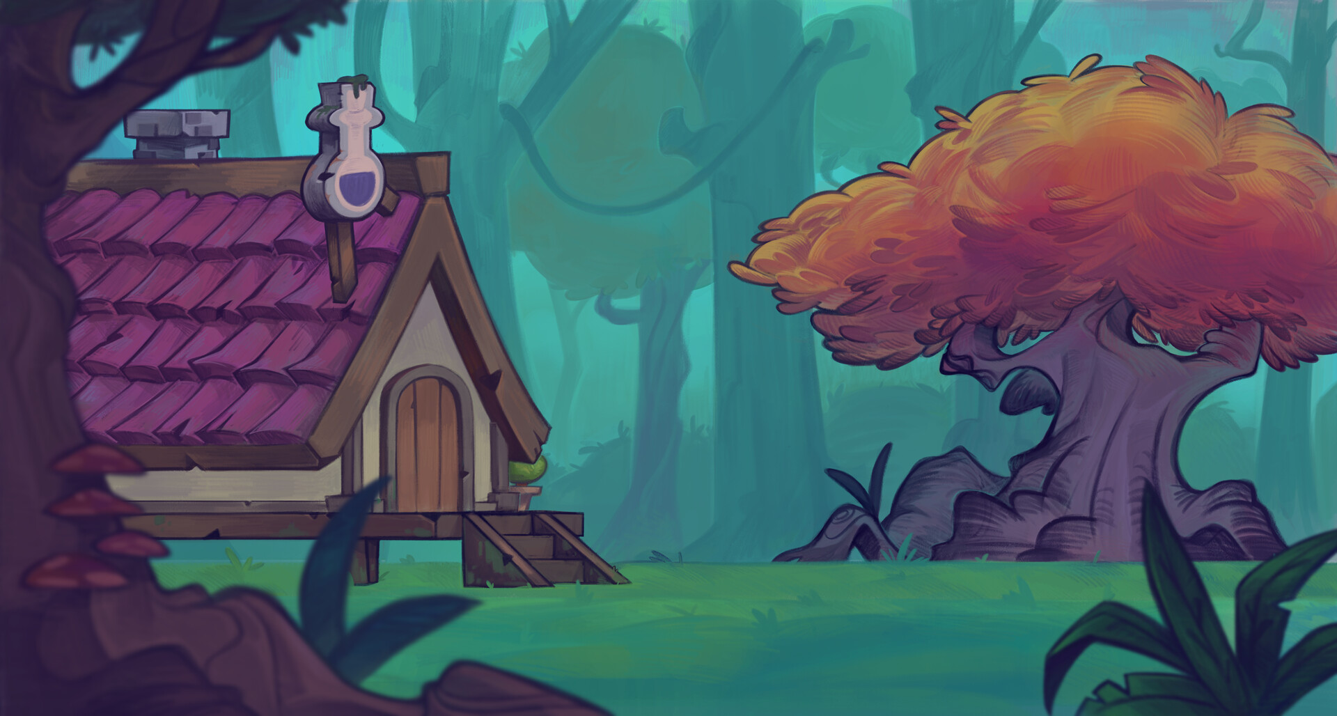 ArtStation - Game background