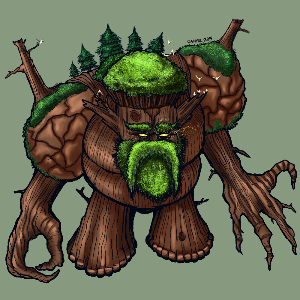 ArtStation - Elemental Treant