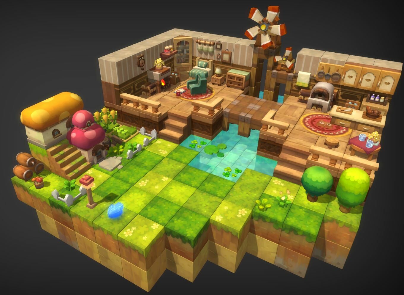 ArtStation - [Maplestory2]_Map Leveldesign