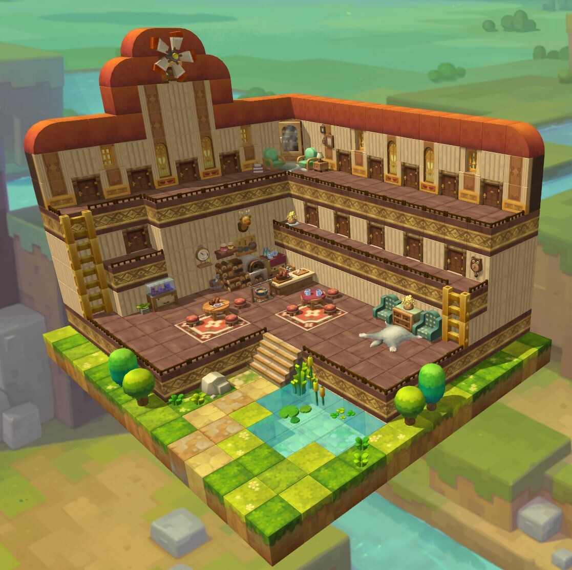 ArtStation - [Maplestory2]_Map Leveldesign