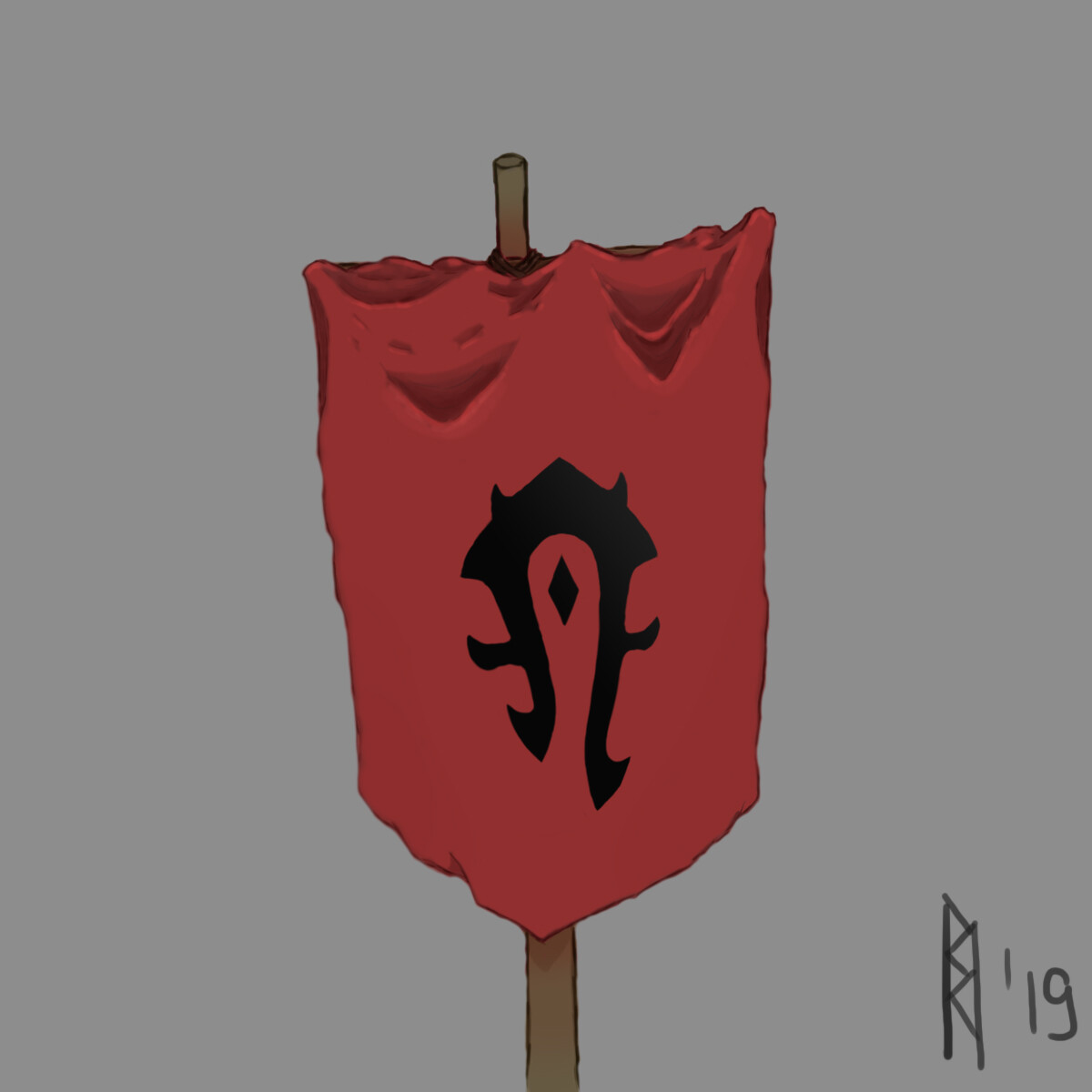 ArtStation - War Banner - Horde