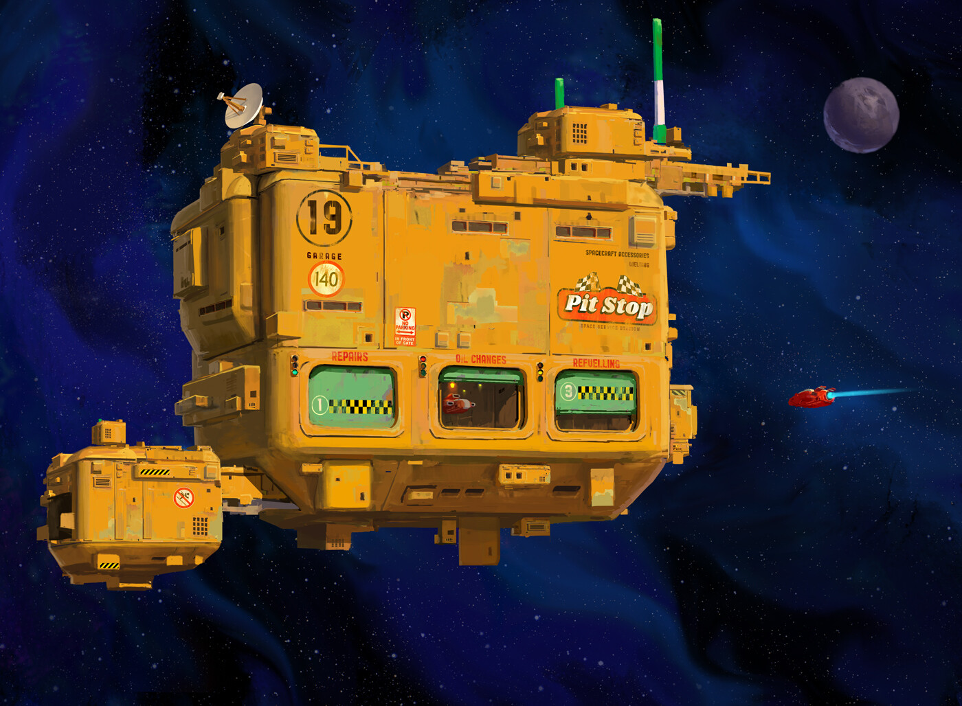 ArtStation - Pit Stop