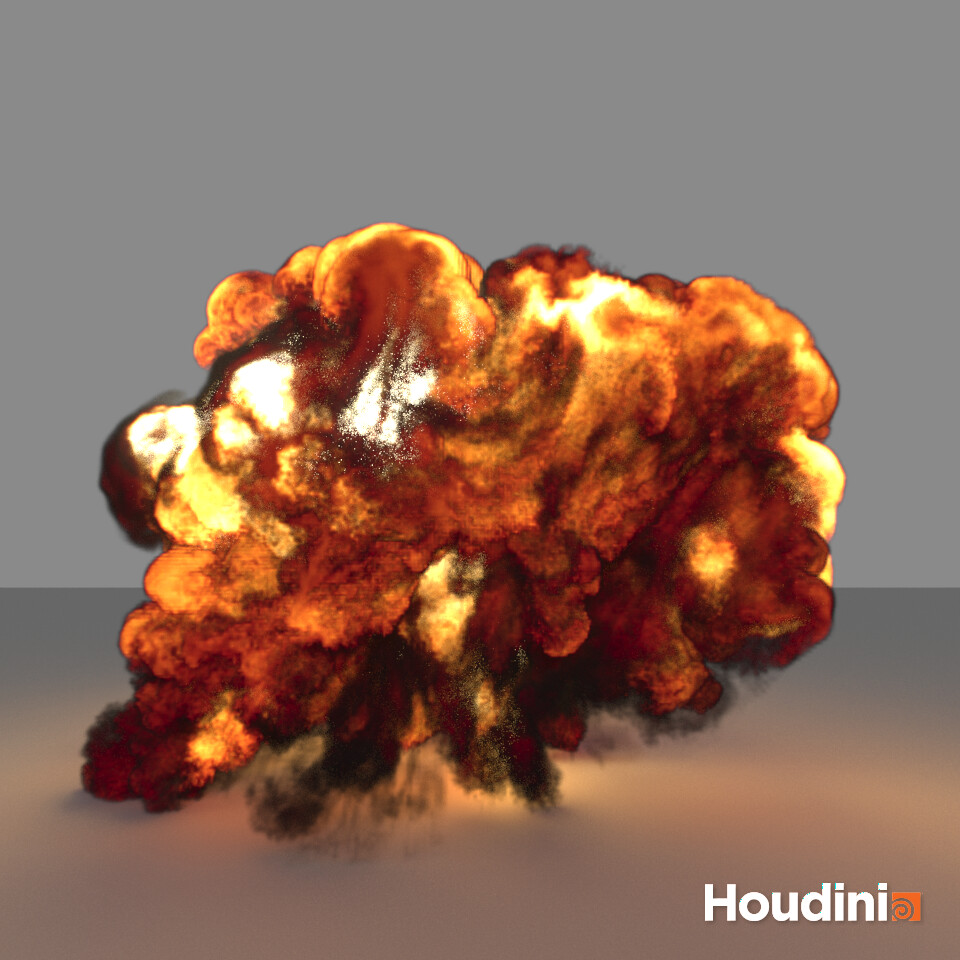 ArtStation - Hellfire Explosion