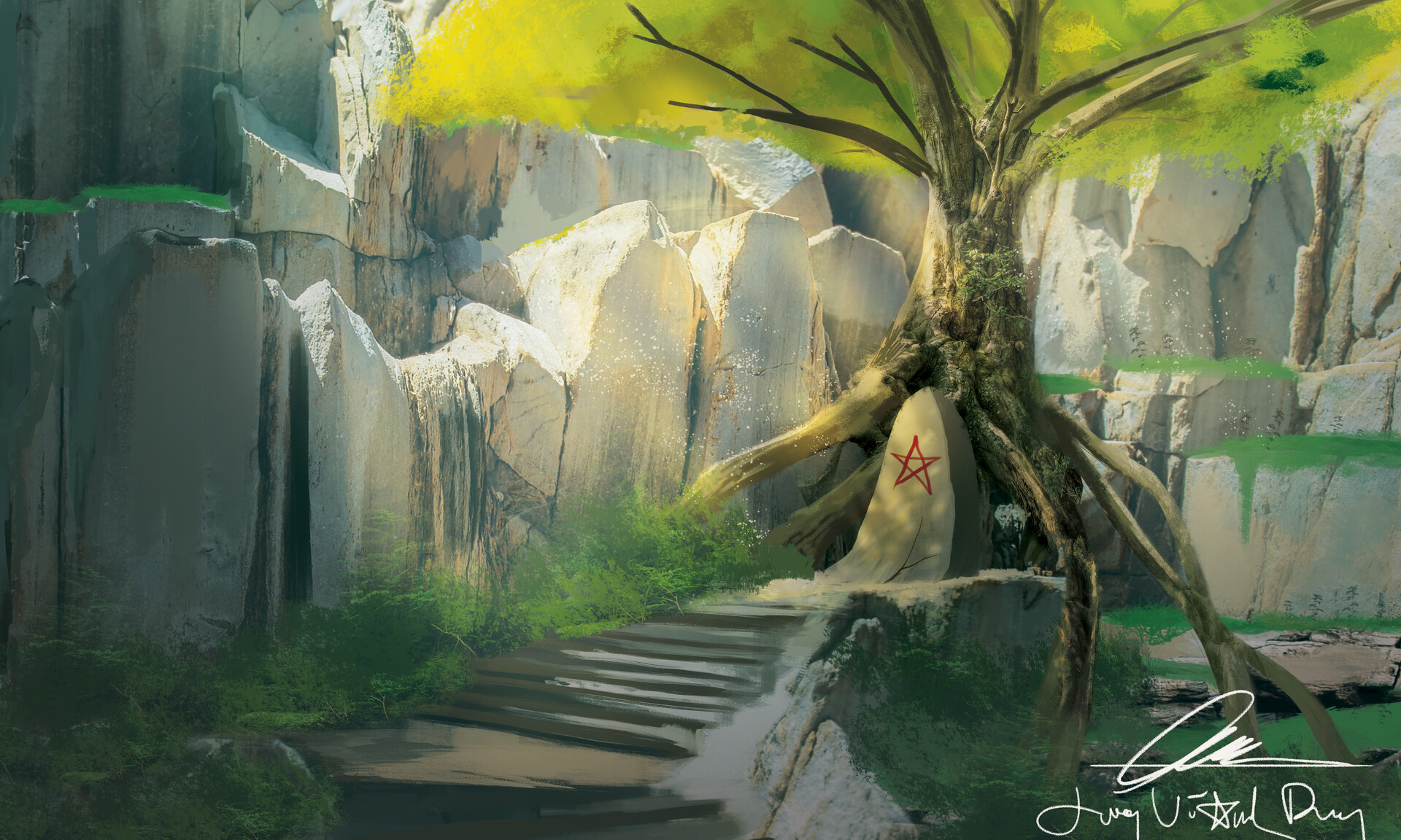 ArtStation - Study 02 - Matte Painting