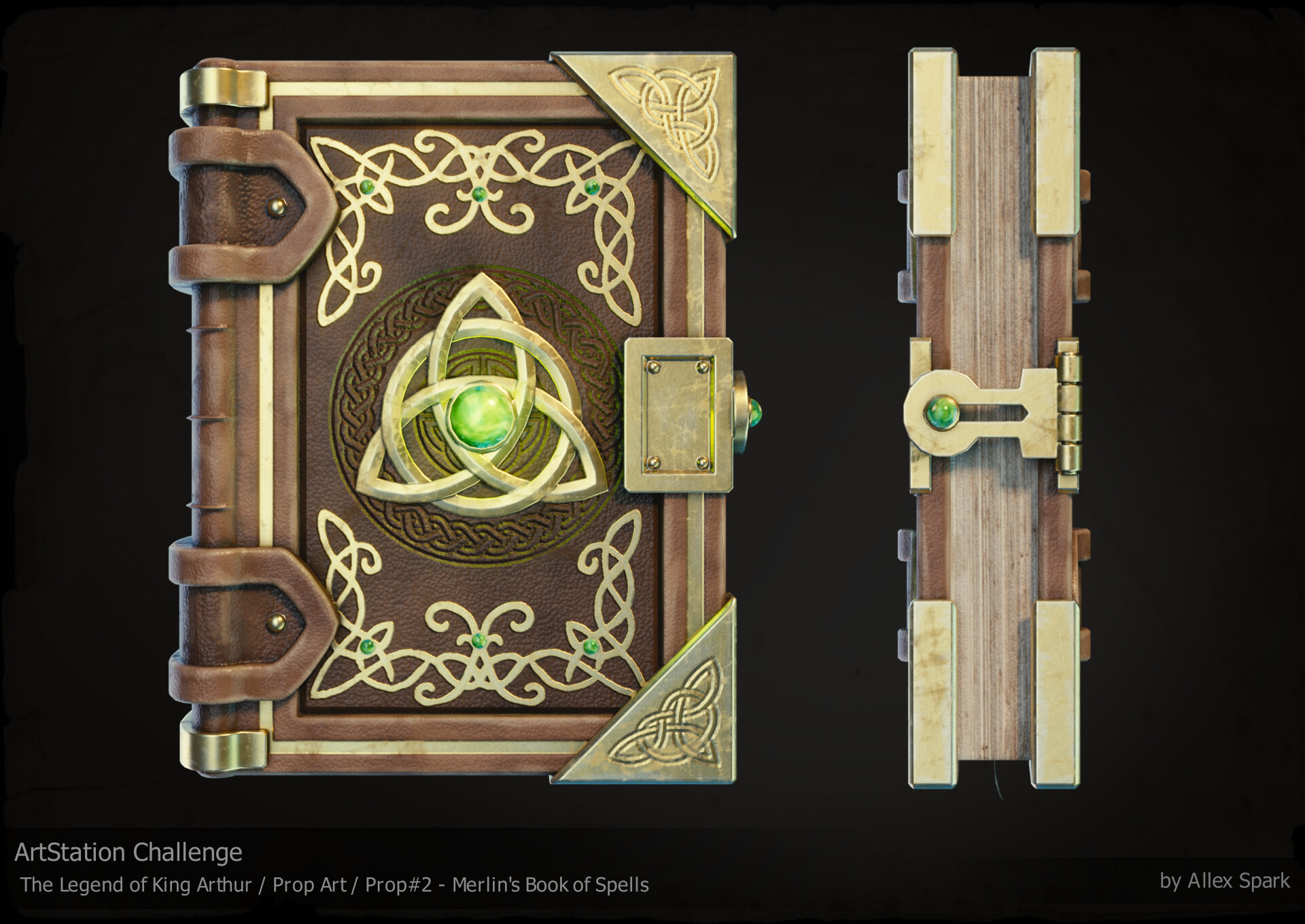 Allex Spark - Merlin's Book of Spells