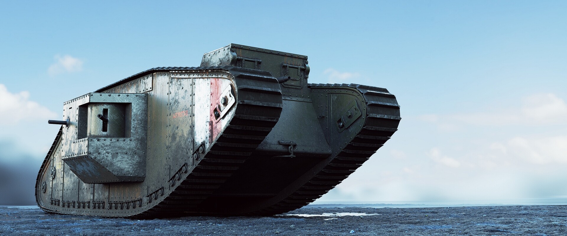 ArtStation - Mark IV Tank