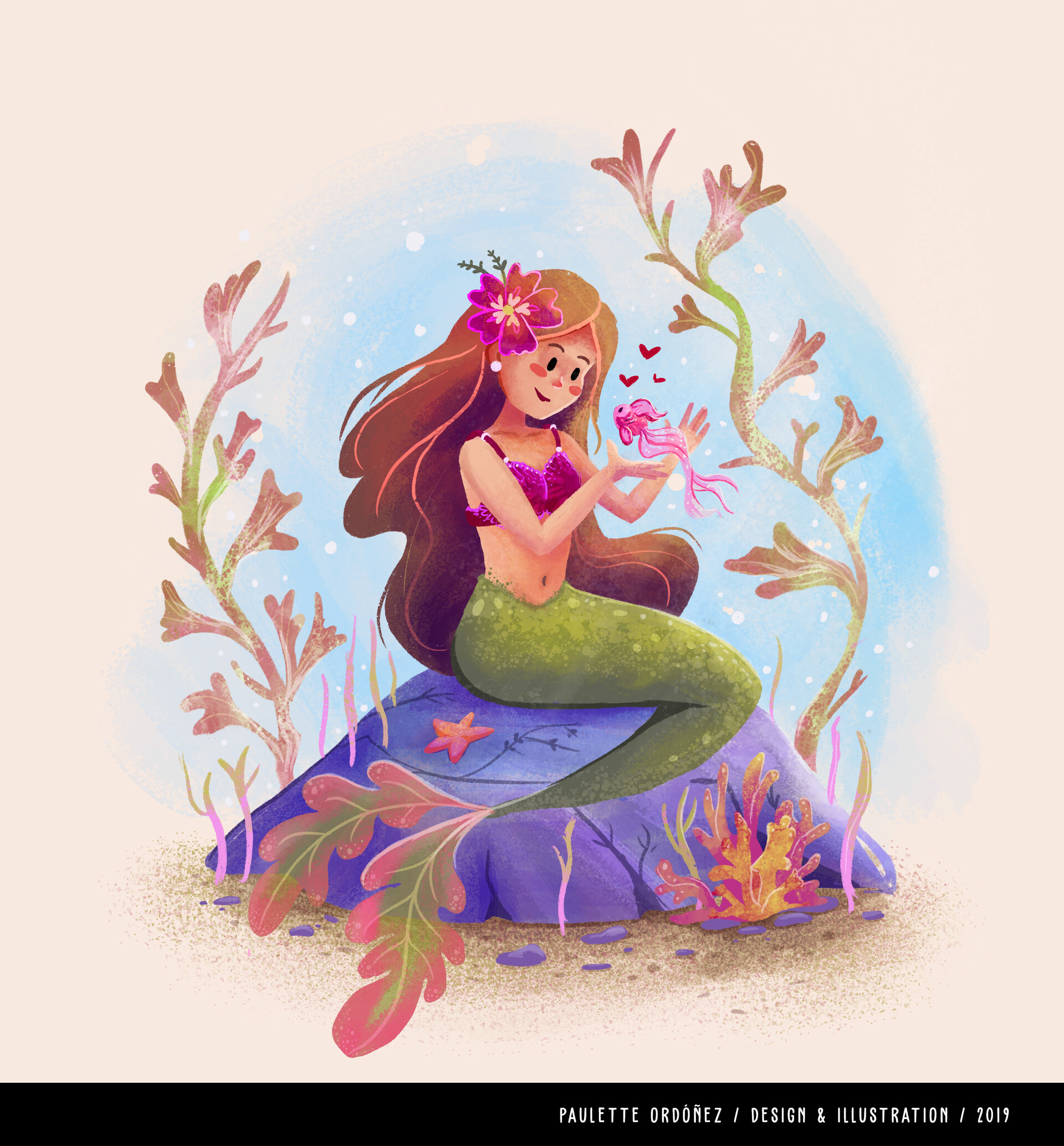 ArtStation - Mermaid Character Design