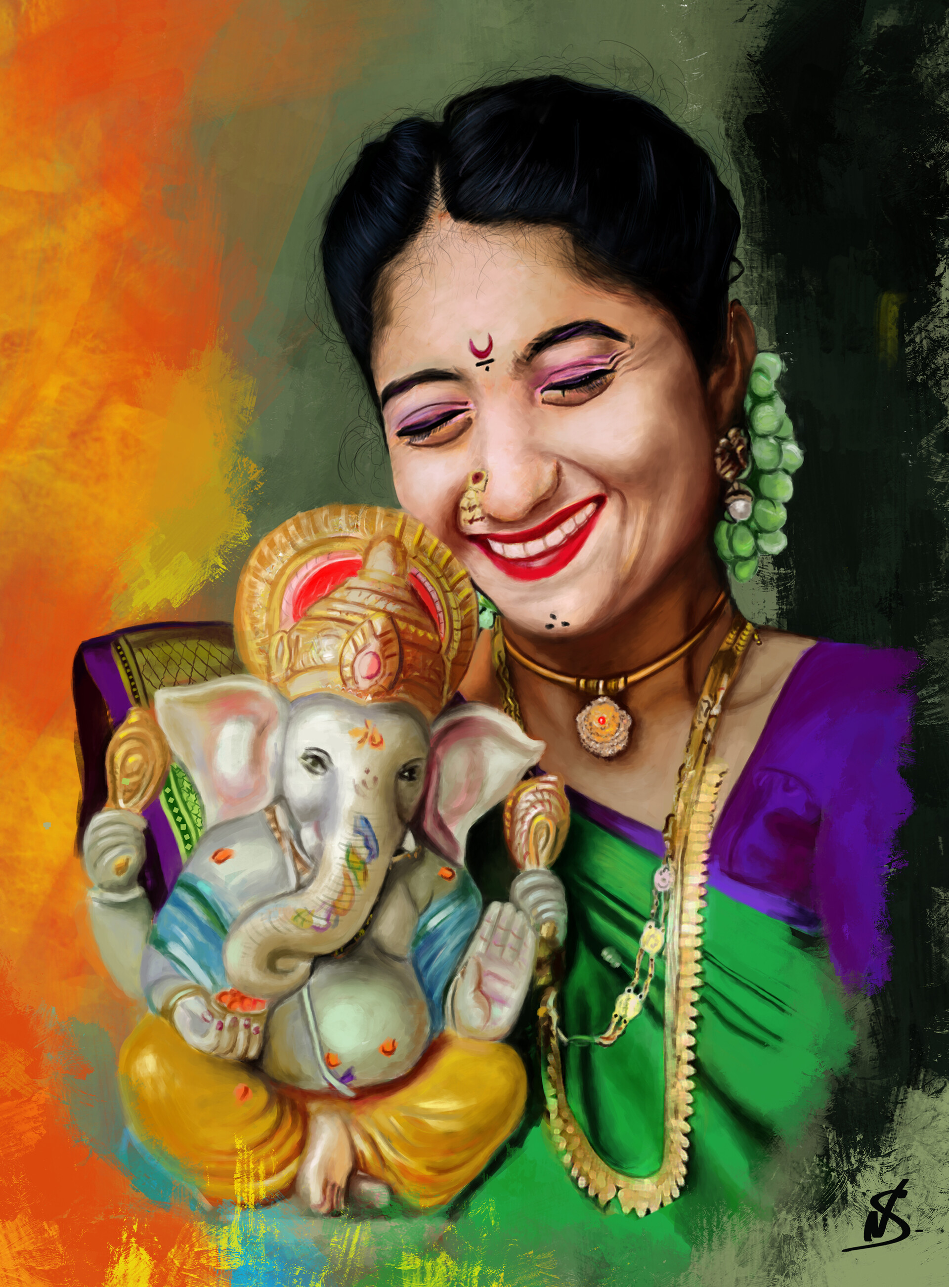 Soumen Naskar - Festival portrait