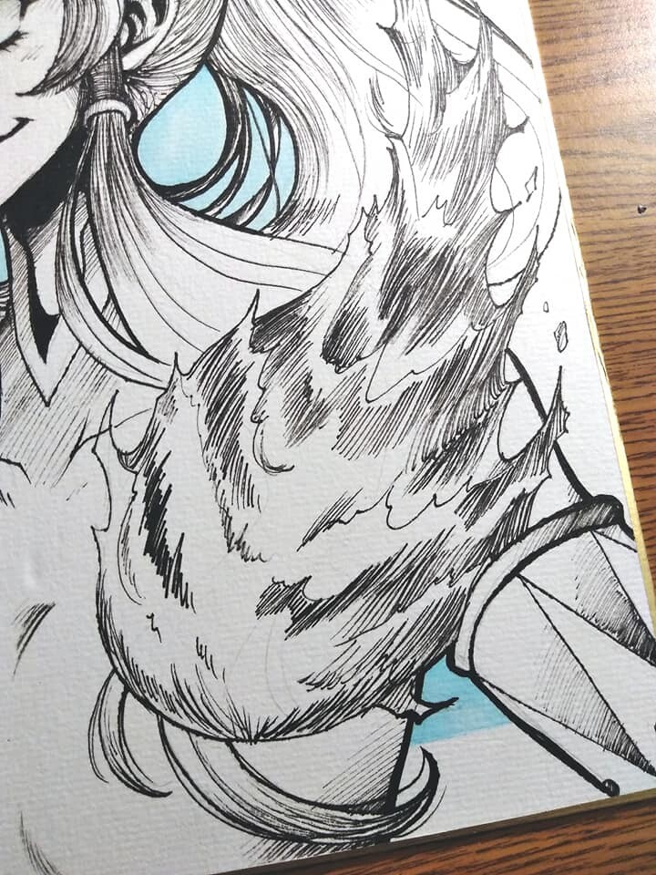 KAJiRA - Shikishi Board Illustration: Avatar Korra