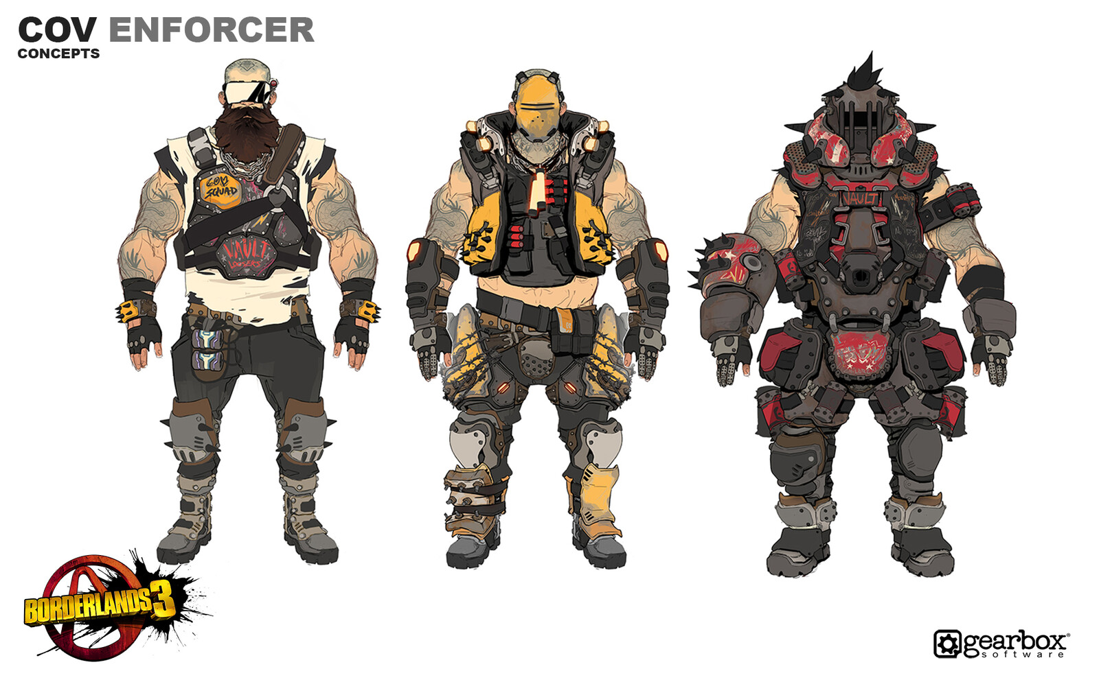 Sergi Brosa - Borderlands 3 Concept art 01