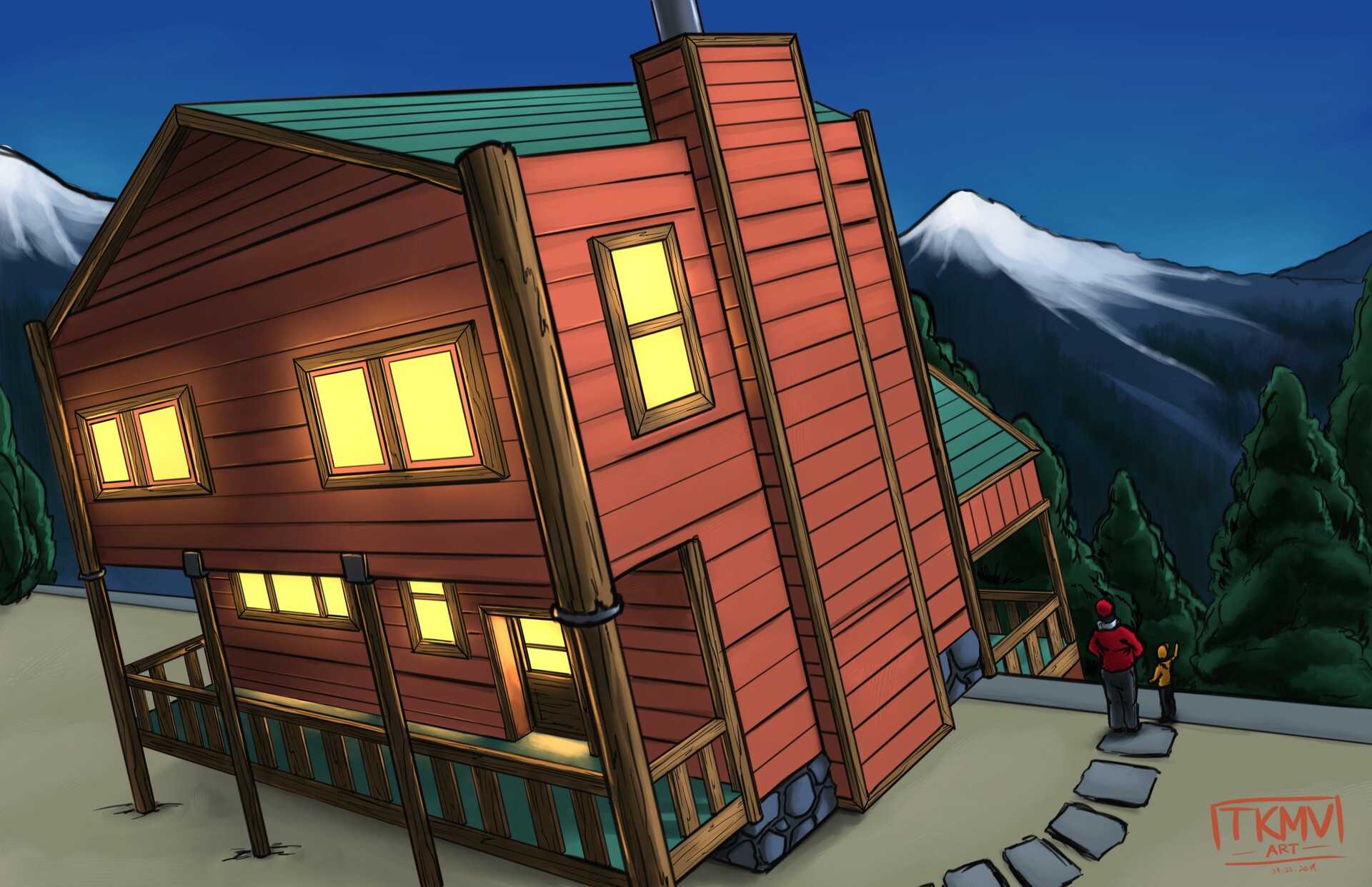 ArtStation - Hey Cabin
