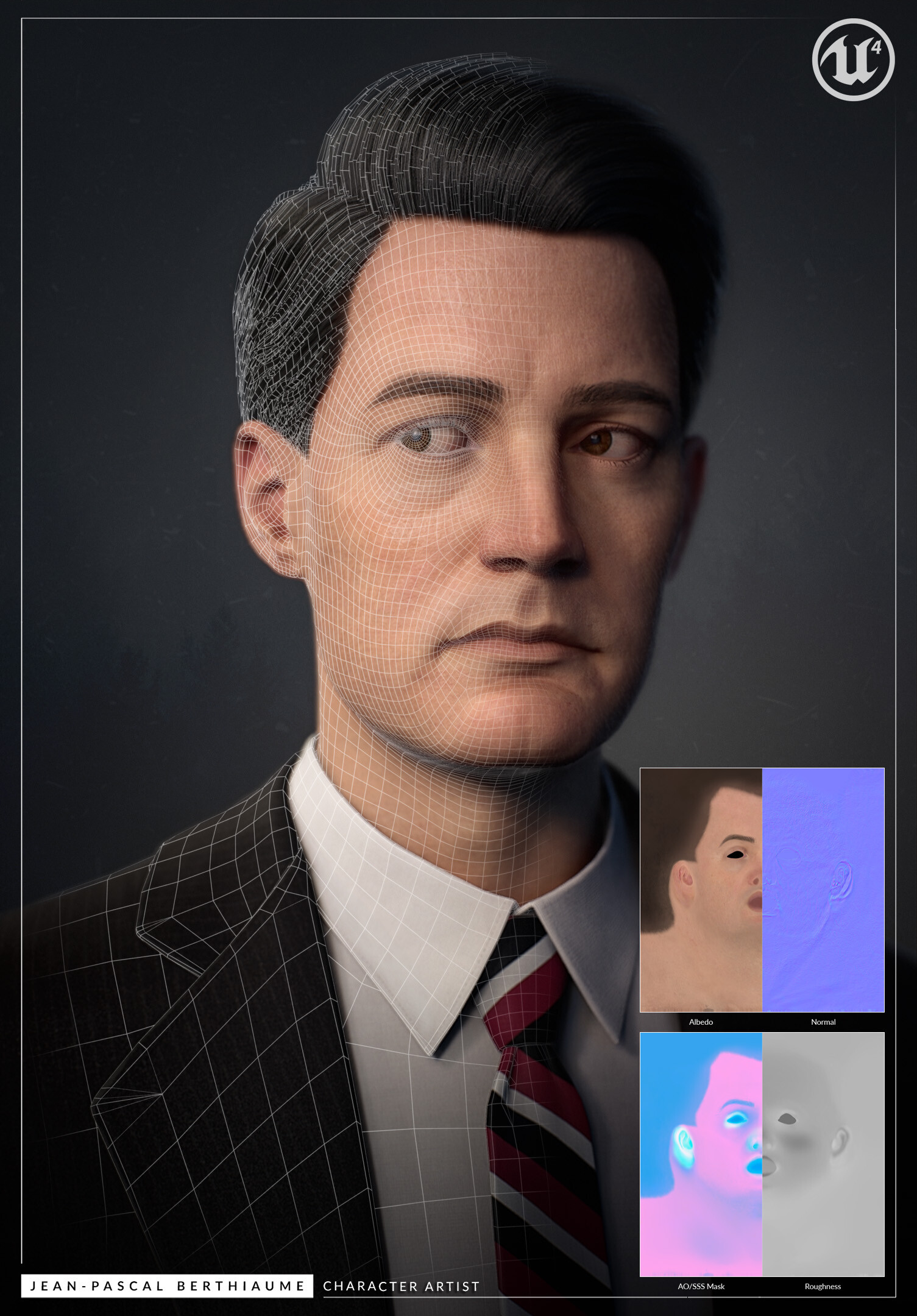 Jean-Pascal Berthiaume - Dale Cooper - Game Character