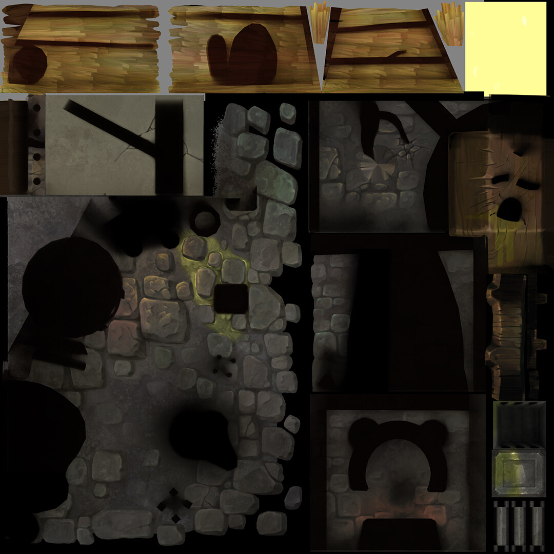 Ian Worrel - Disney Amphibia 3D Kitchen Project