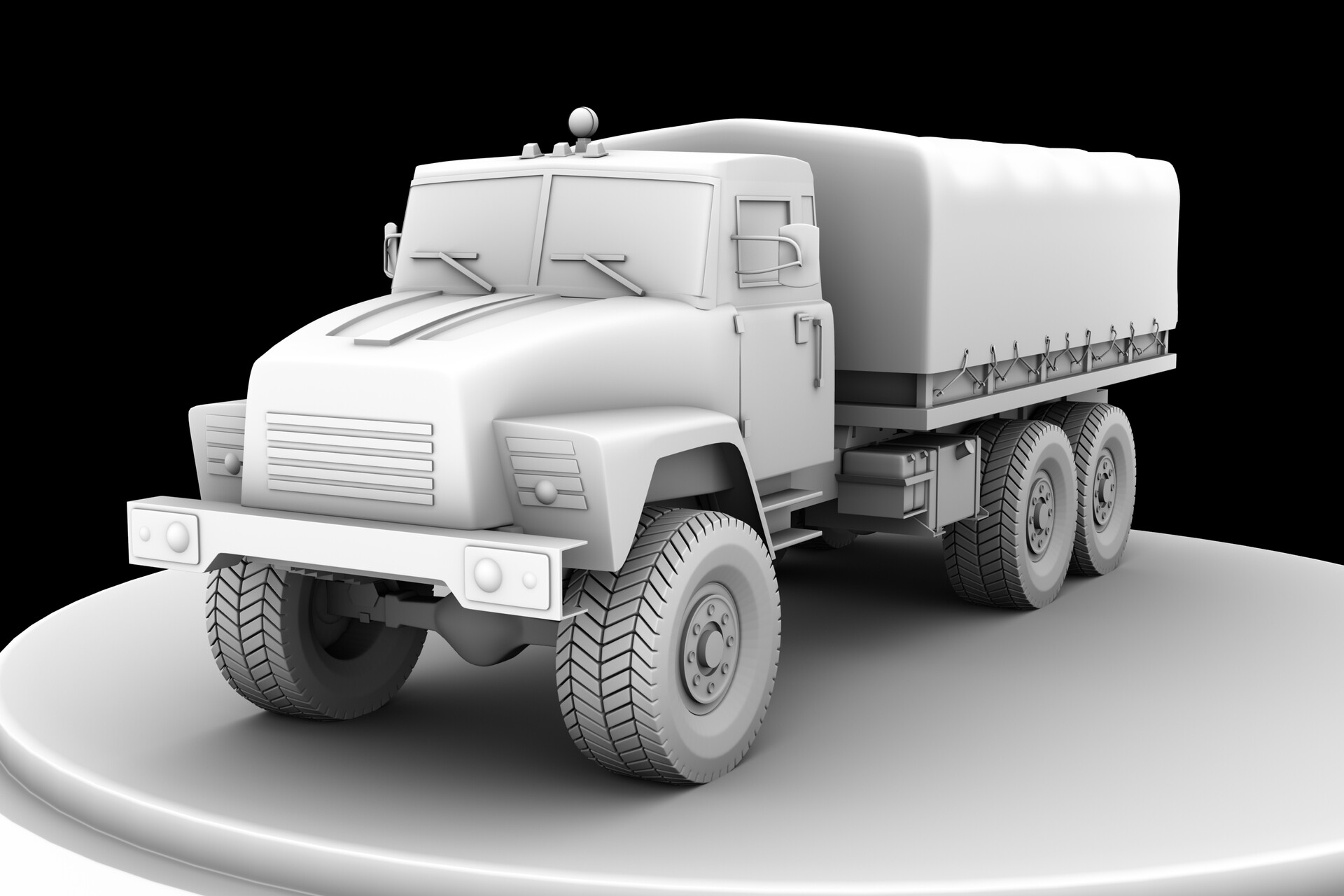 ArtStation - 3D Asset Truck (WIP)