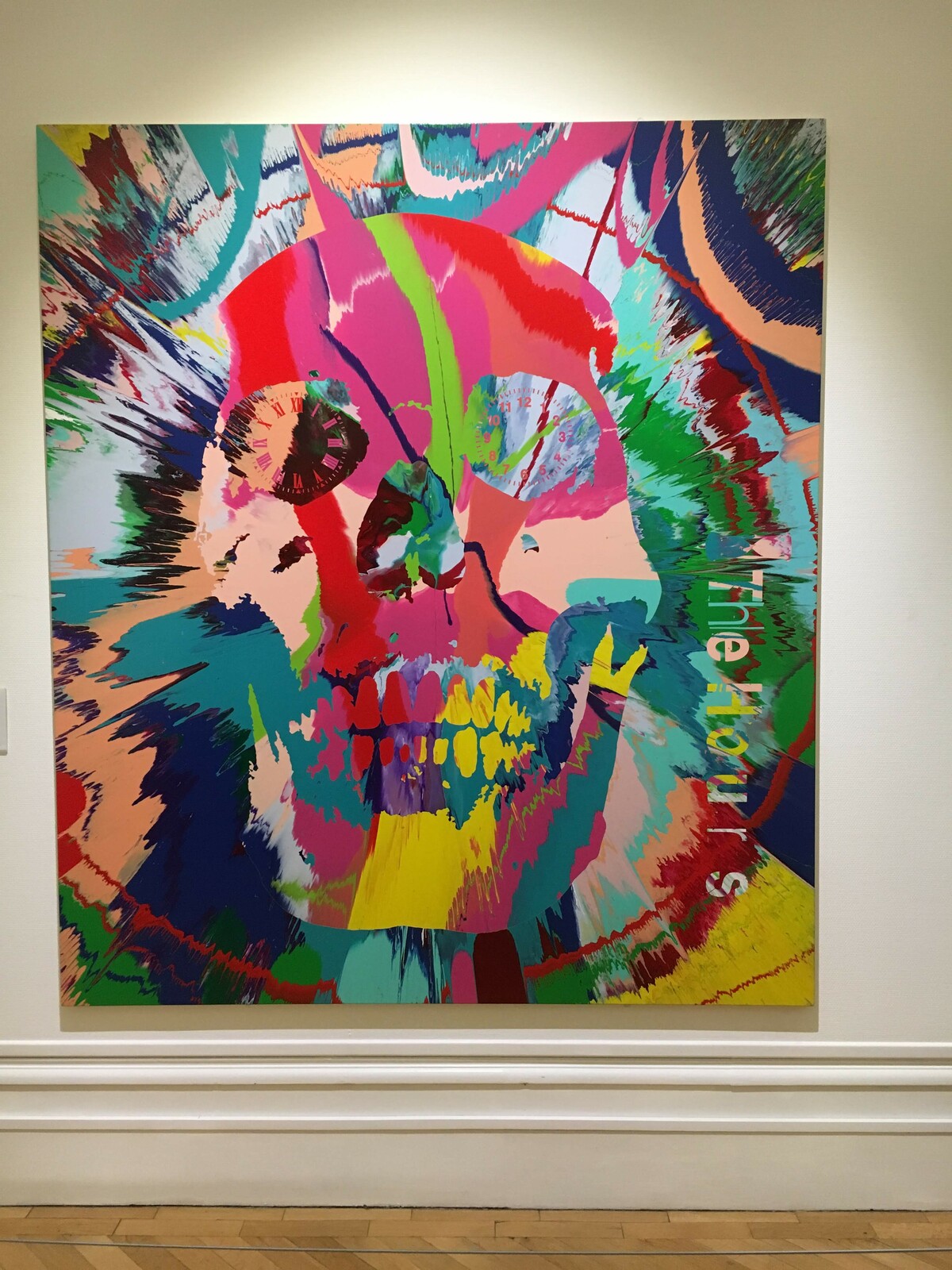 William Snook - Multicoloured Skull