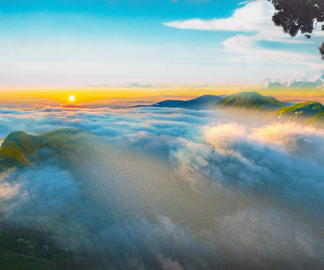 ArtStation - Volumetric Landscape Scene In Houdini