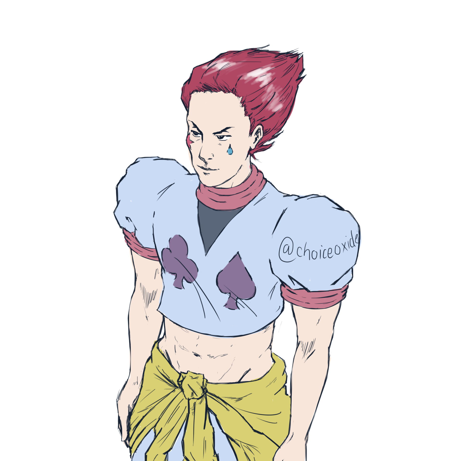 ArtStation - Hisoka from Hunter x Hunter