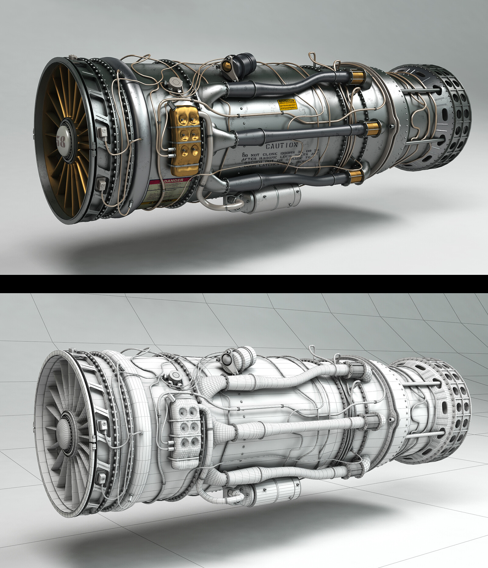 ArtStation - Jet Engine