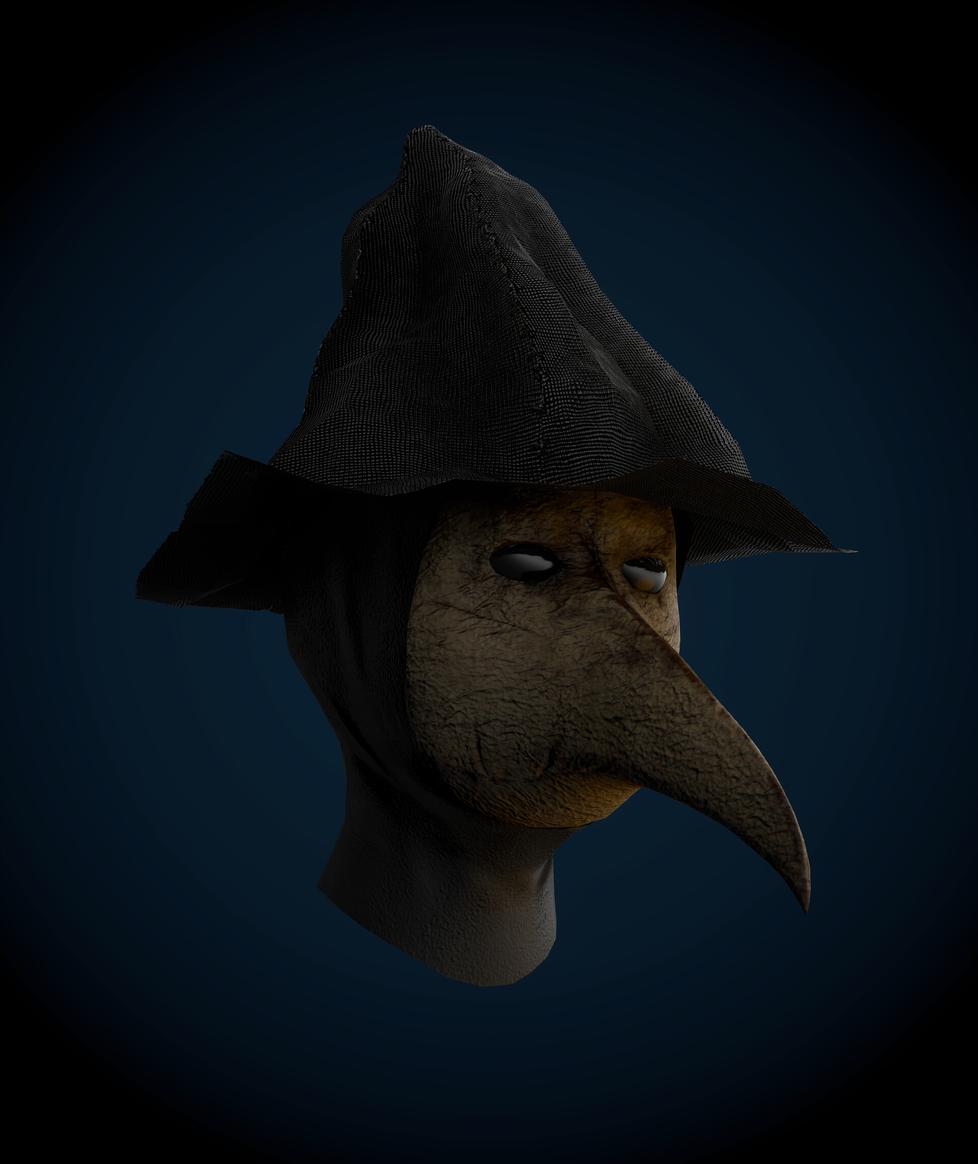 ArtStation - Bloodborne: Eileen the Crow (WIP - Head) Real-time