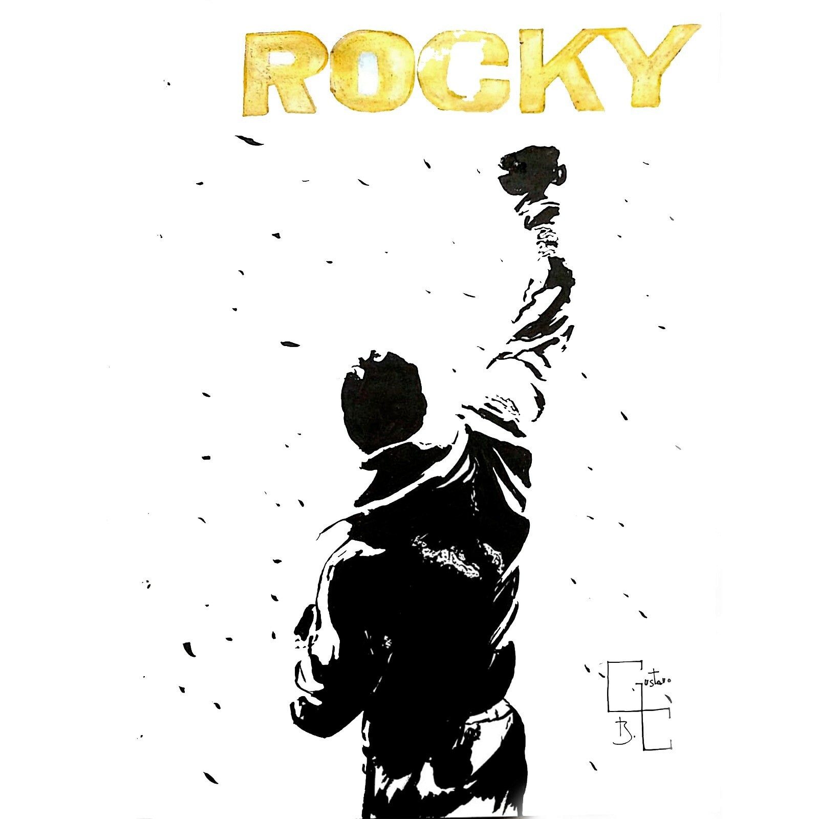 ArtStation - Rocky Balboa poster