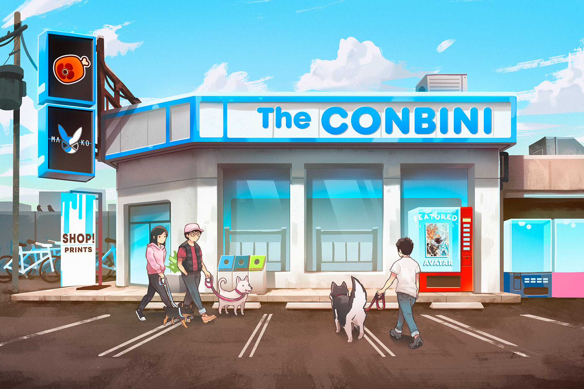 ArtStation - The Conbini