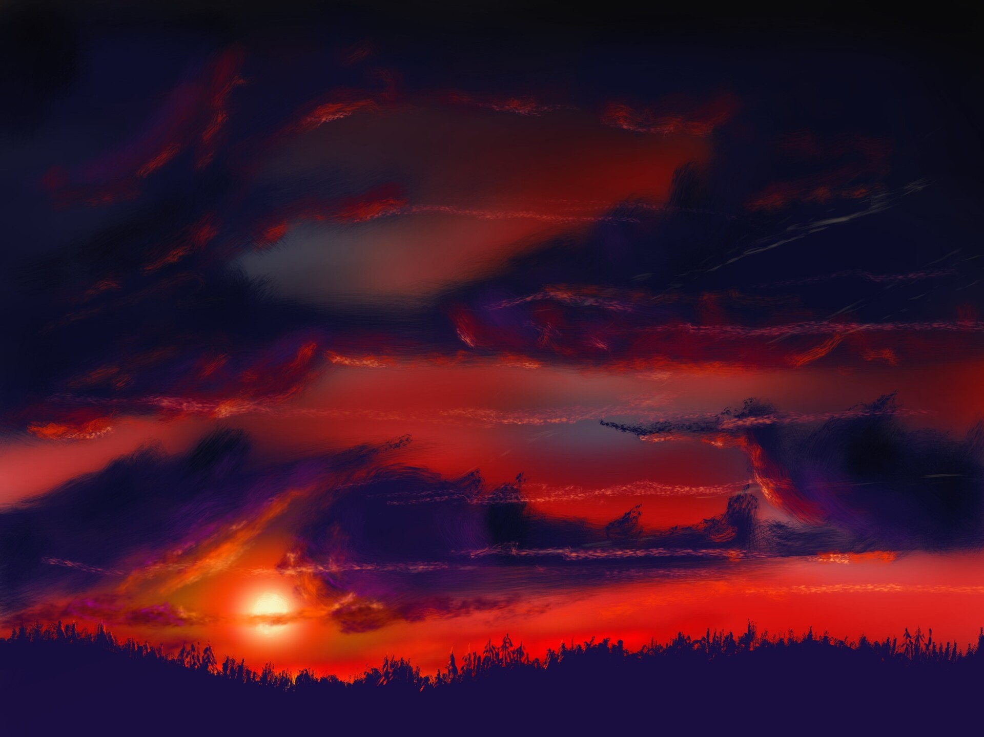 ArtStation - Red Dawn