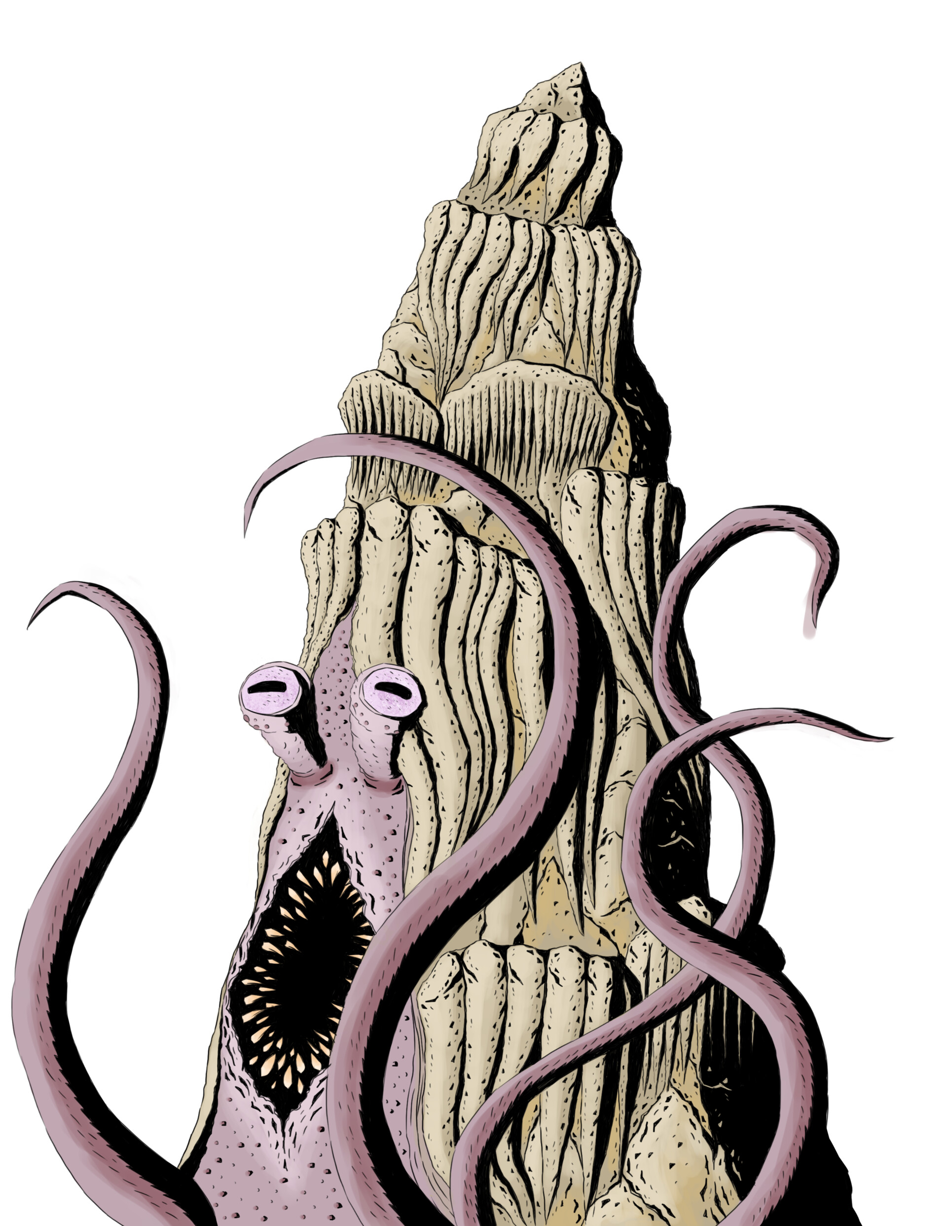 ArtStation - Dungeons & Delvers - Roper