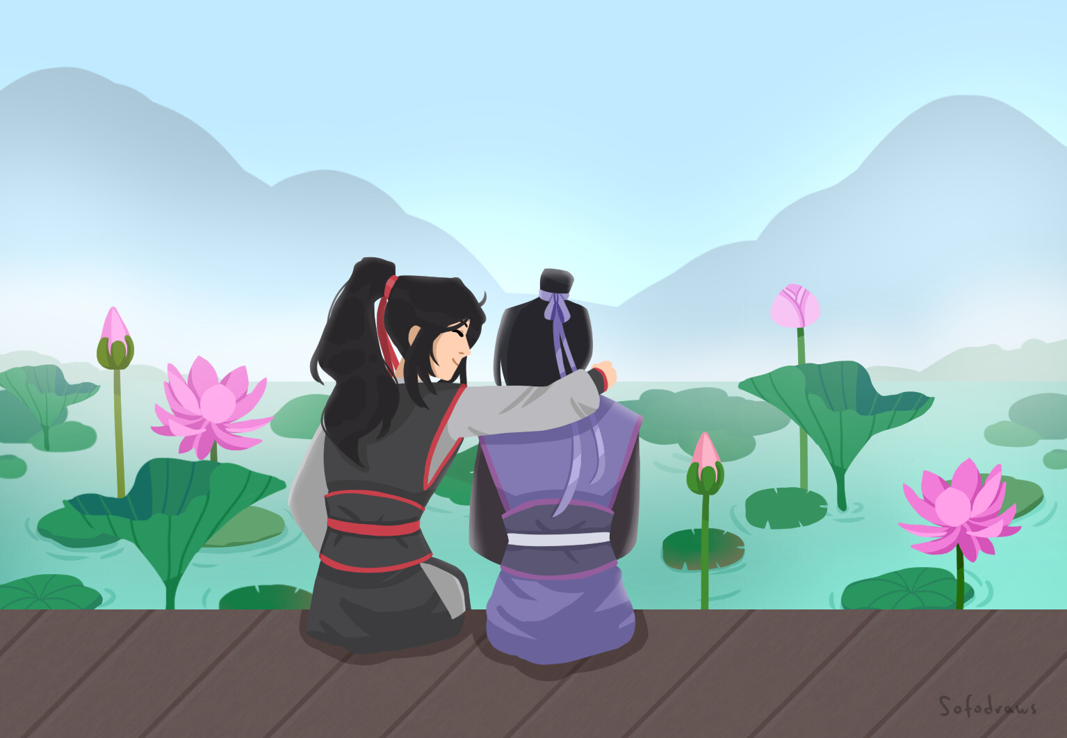 ArtStation - Lotus Pier