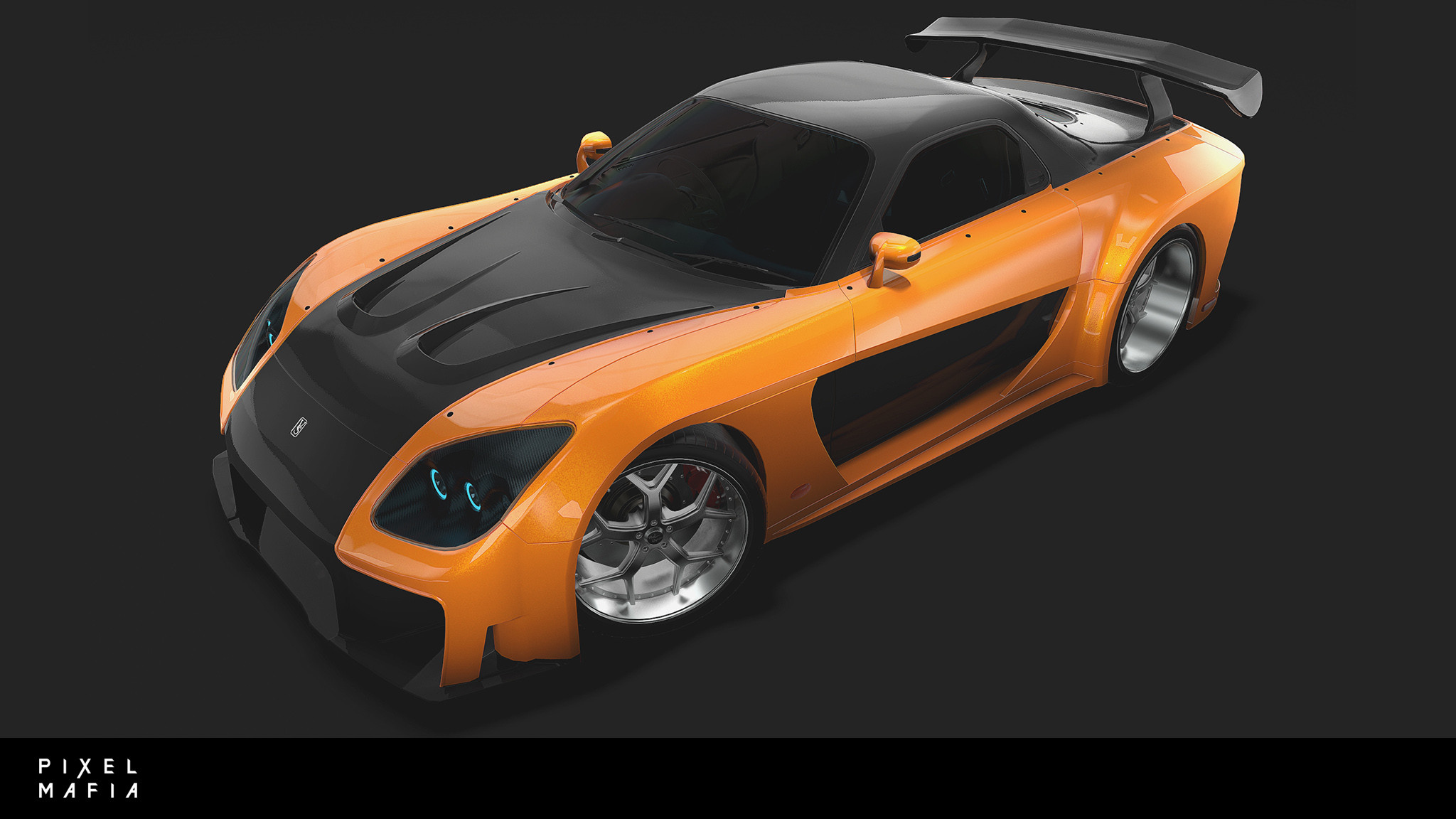 PIXEL MAFIA - Pixel Mafia - RX7 Veilside