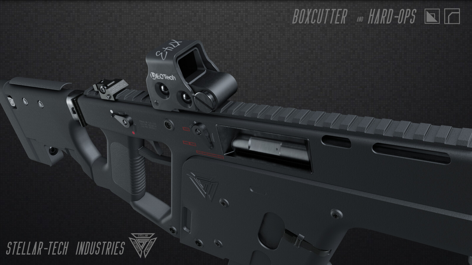 Stellar Works - Vector style 5.56mm rifle
