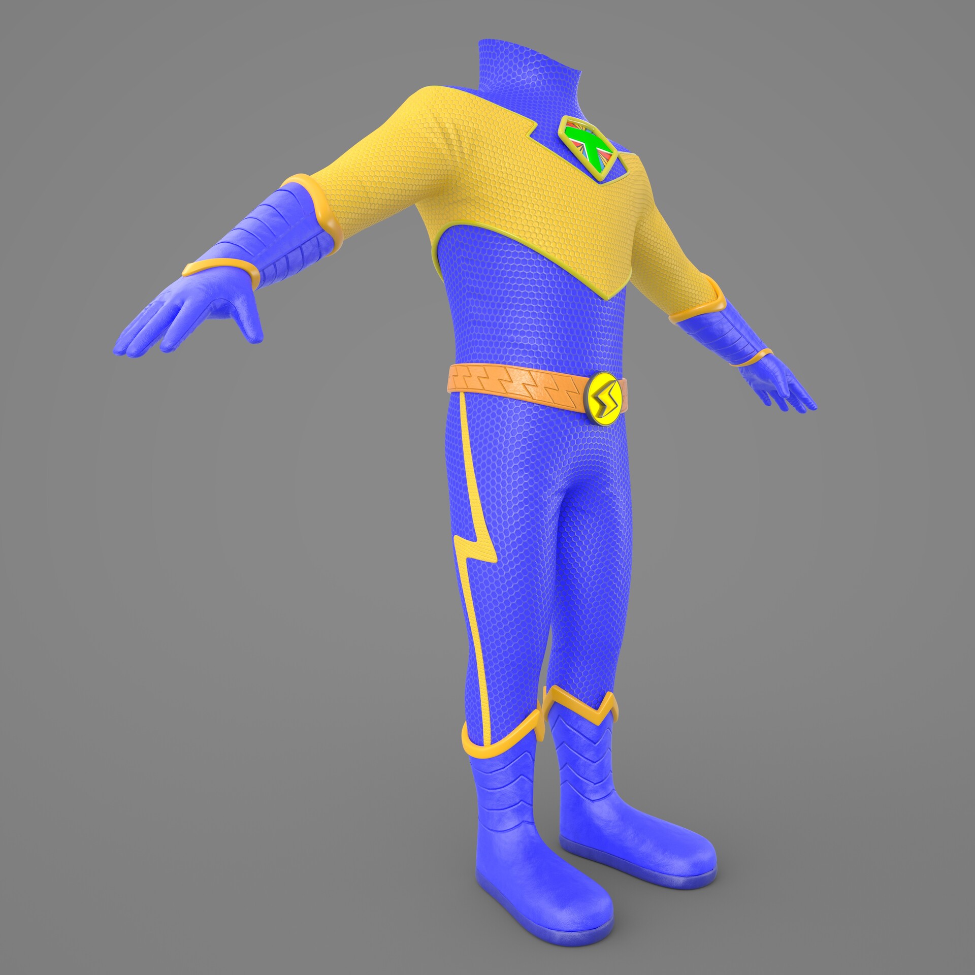 ArtStation - Superhero Costume