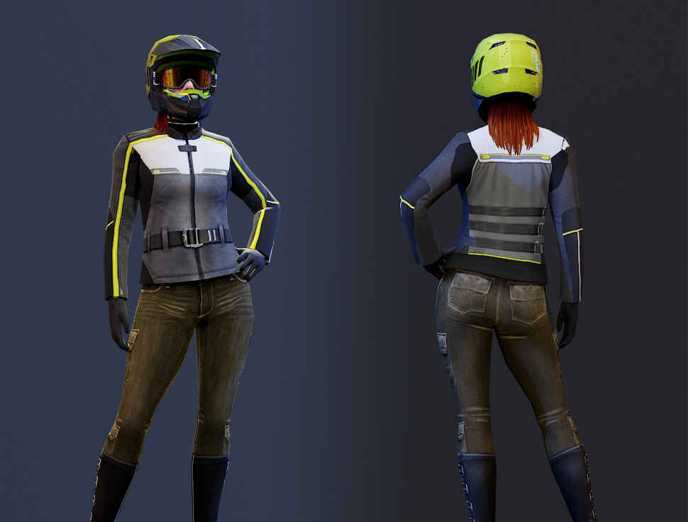 ArtStation - Motorcyclist Skins